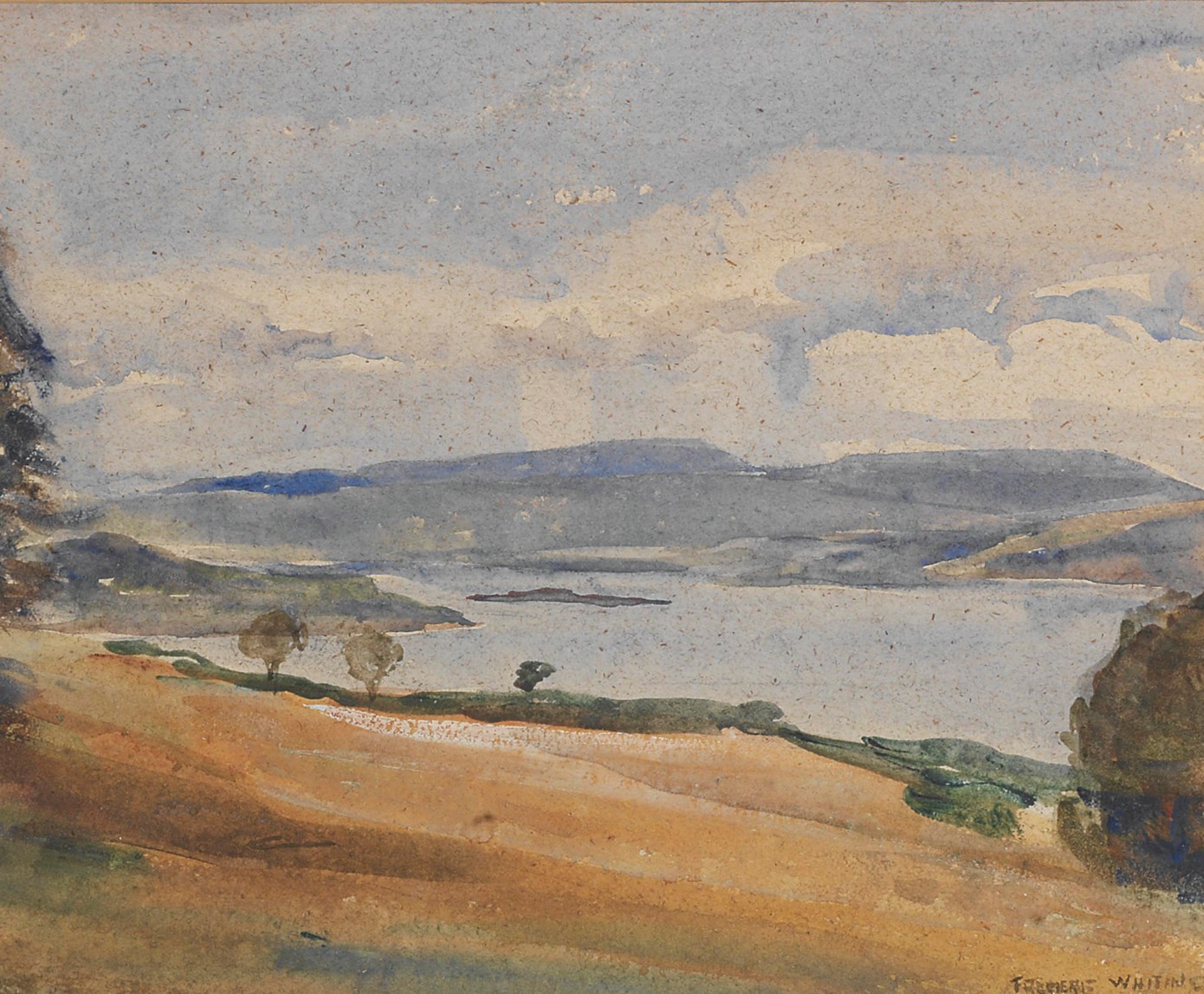 Frederic Whiting (British, 1873-1962) , View of the Sound of Mull ...