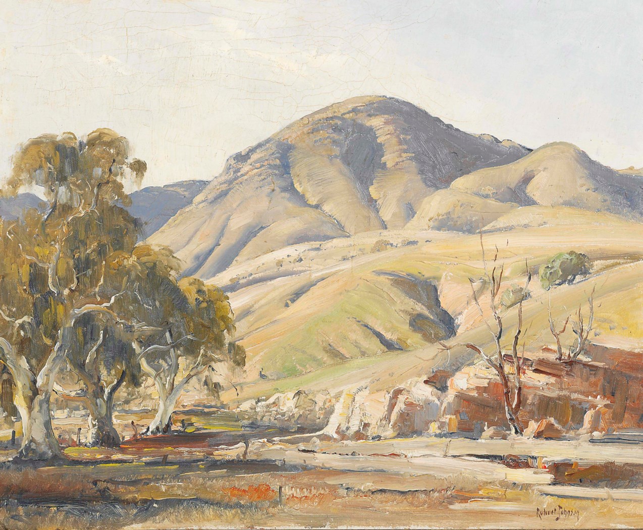 Robert H. Johnson (Australian, 1890-1964) , Horrocks Pass, Flinders ...