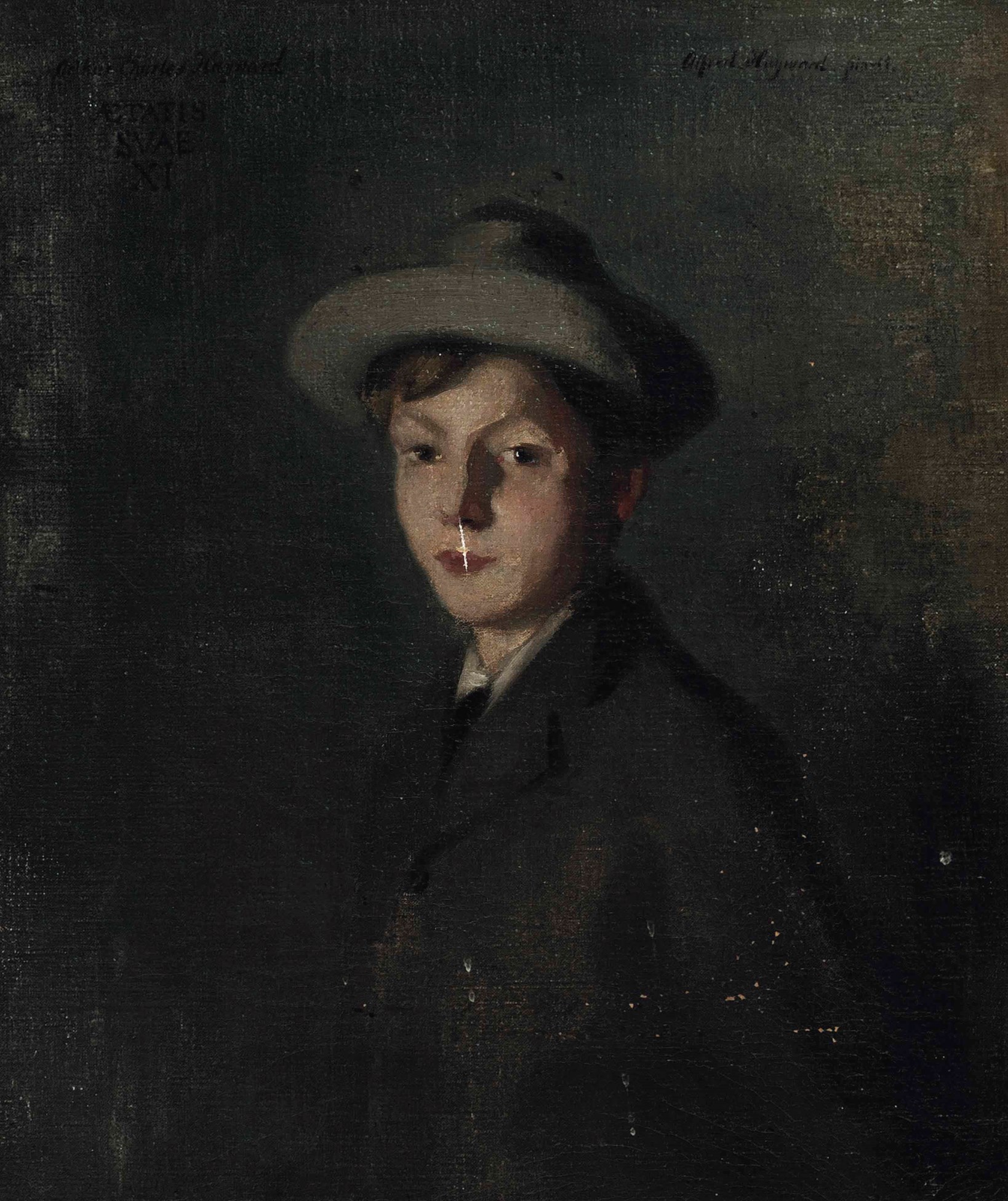 Alfred Frederick William Hayward, R.O.I. (1856-1939) , Portrait of ...