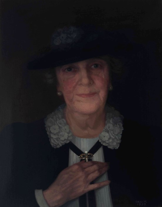 Gluck (Hannah Gluckstein) (1895-1978) , Portrait of Mrs. Ernest Sawyer ...