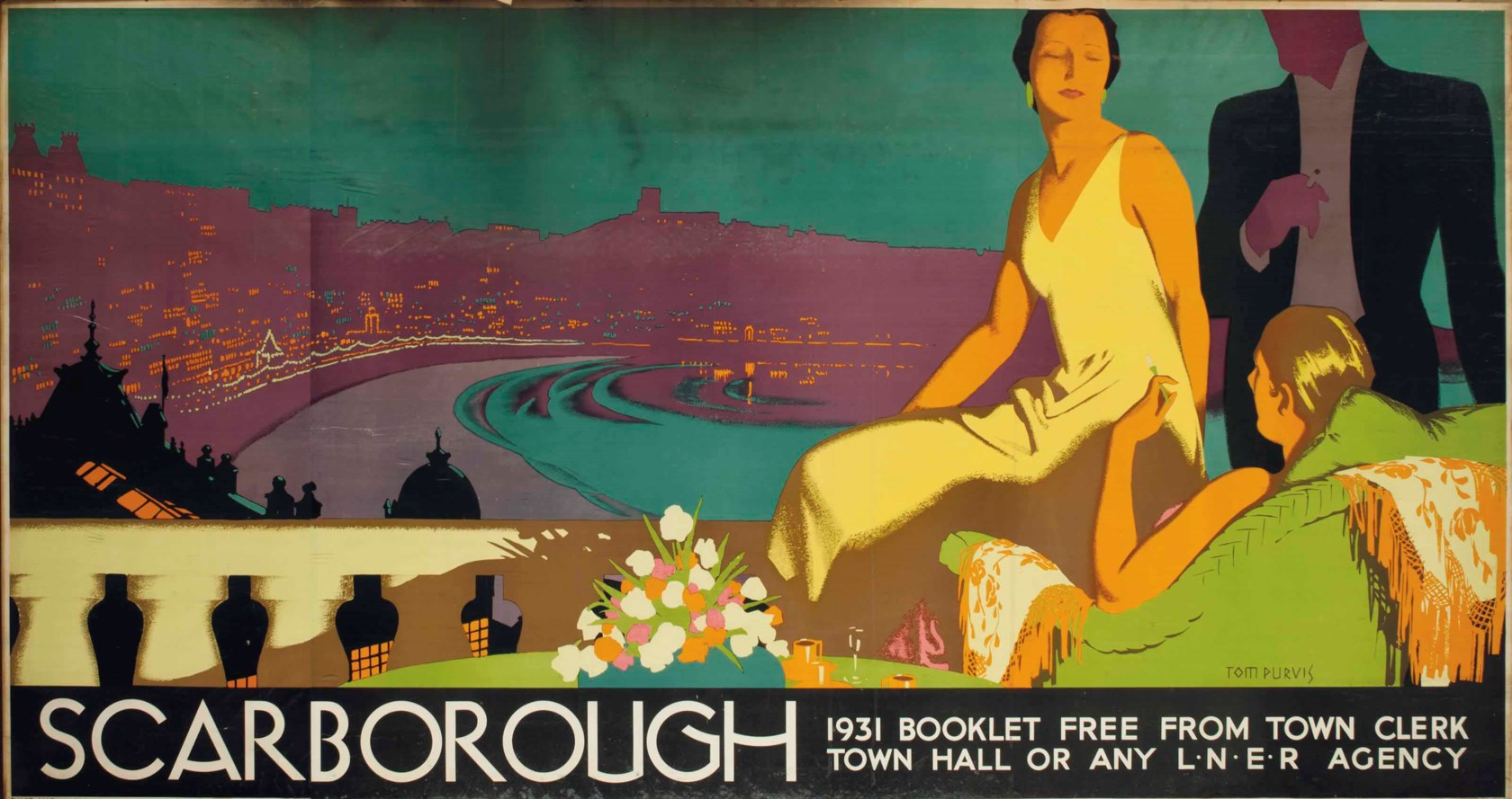 Tom Purvis (1888-1959) , SCARBOROUGH, LNER | Christie's