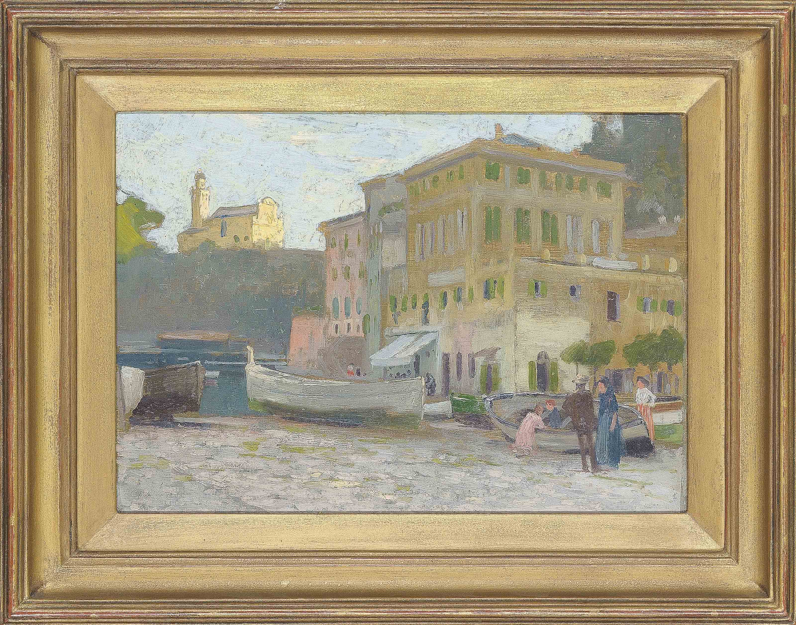 Alexander Mann (1853-1908) , Portofino | Christie's