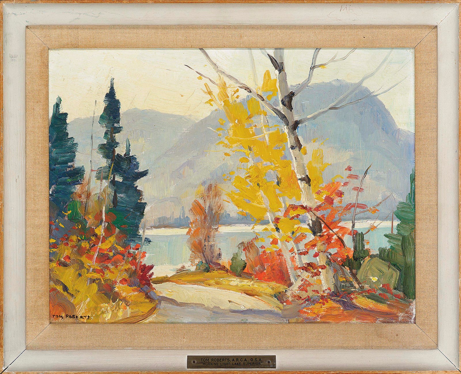 Tom Roberts O.S.A., A.R.C.A. (Canadian, 1908-1998) , Morning Light ...