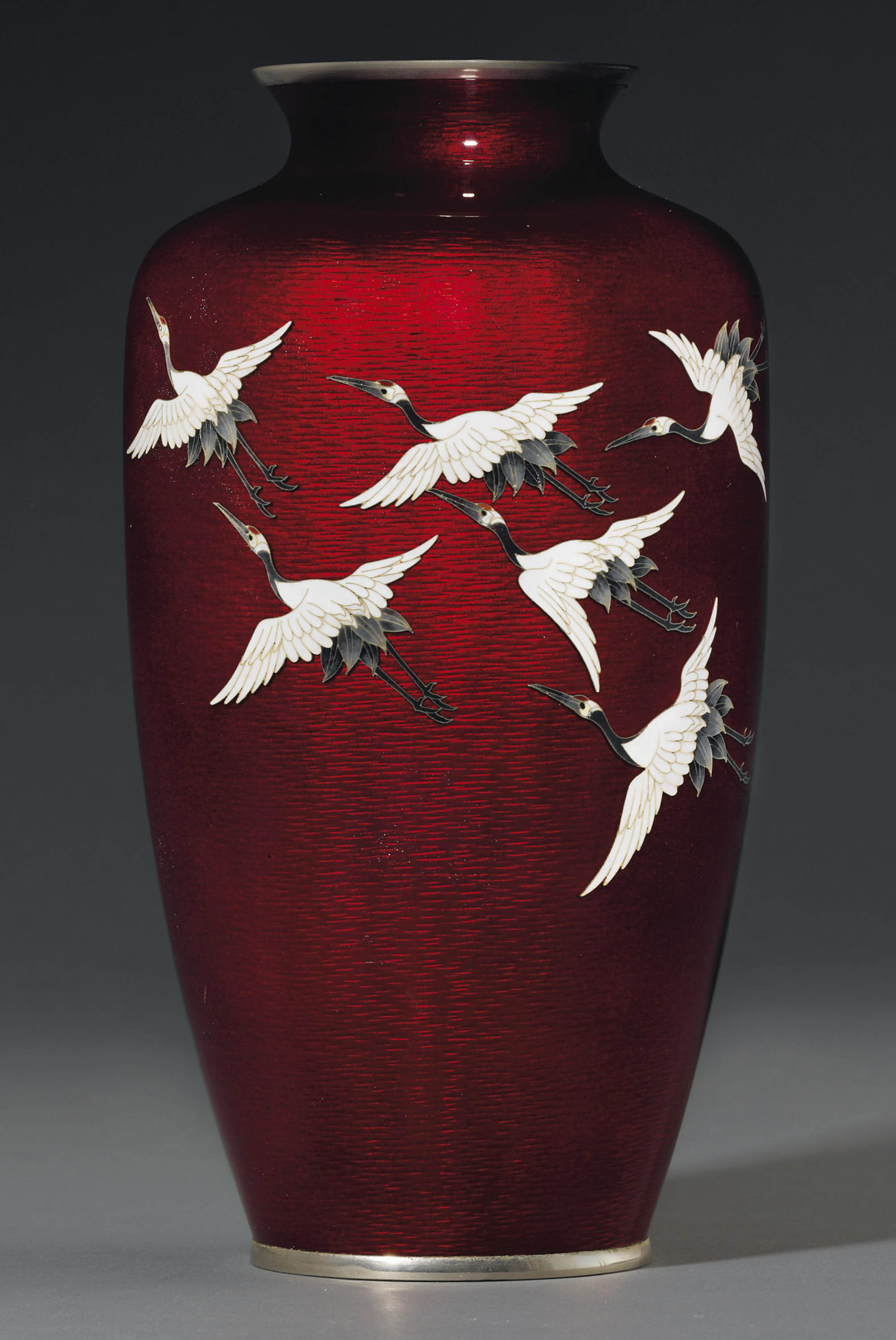 A Cloisonné Vase , MARK OF THE ANDO WORKSHOP, TAISHO PERIOD (EARLY 20TH ...