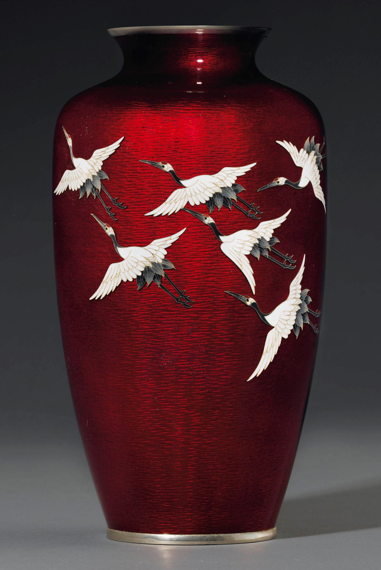 A Cloisonné Vase , MARK OF THE ANDO WORKSHOP, TAISHO PERIOD (EARLY 20TH ...