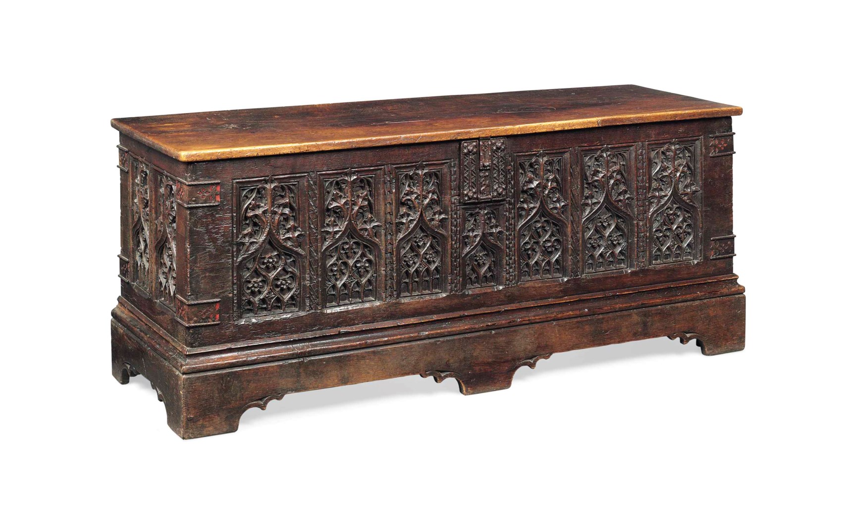 A LARGE FRENCH OAK GOTHIC CHEST , EARLY 16TH CENTURY | Christie's