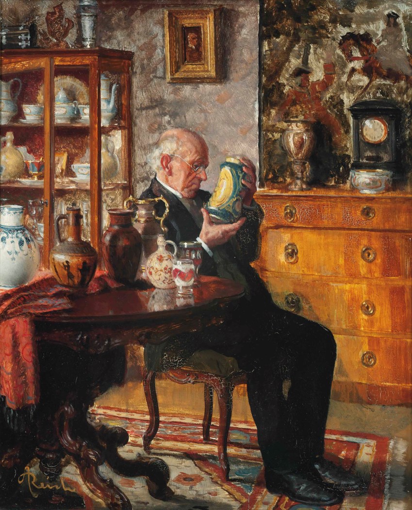 Adolf Reich (Austrian, 1887-1963) , The connoisseur | Christie's
