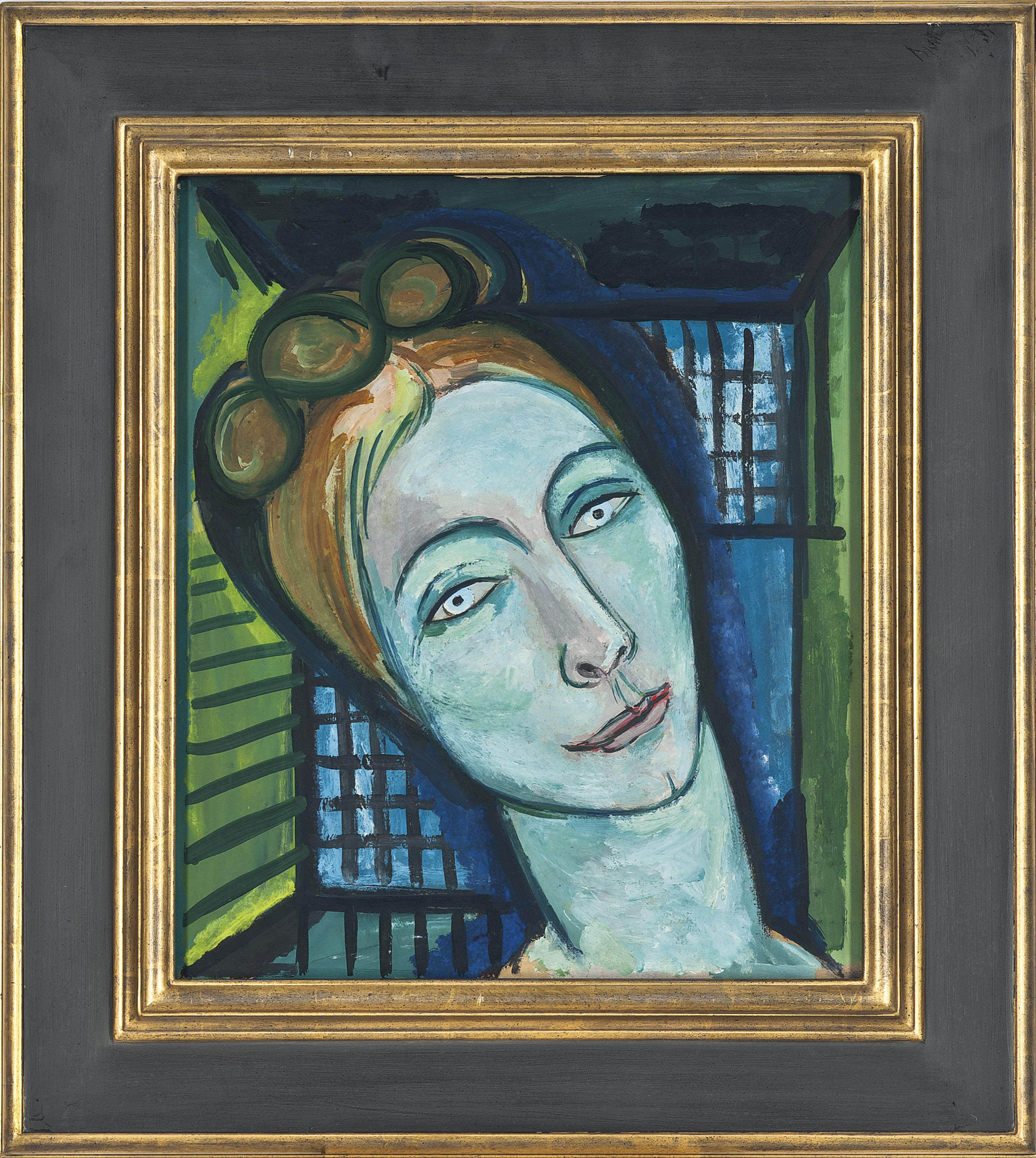 A HUTTON & SONS SILVER AND ENAMEL PICTURE FRAME , 1903 | Christie's