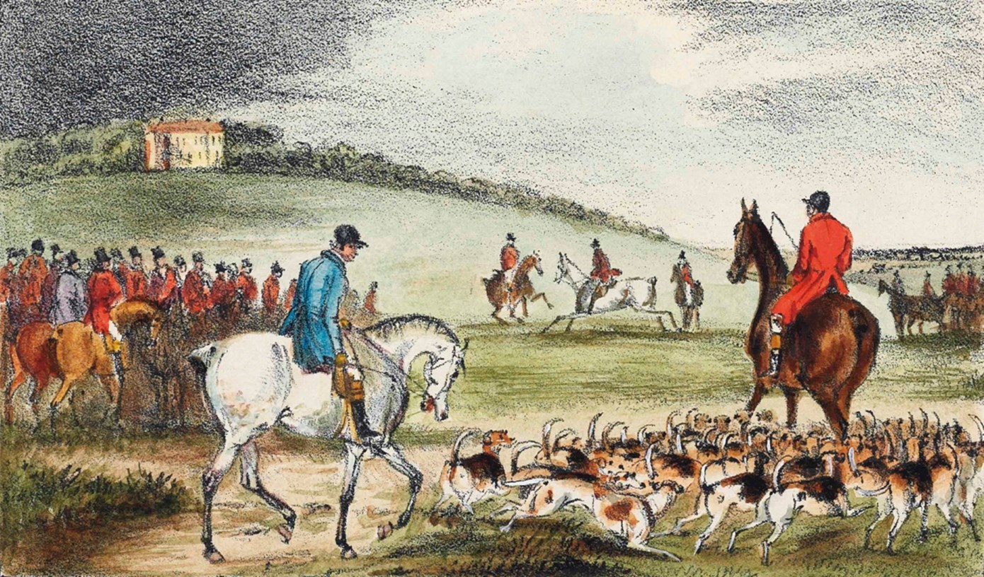 Billesdon Coplow Verses. Manuscript verses describing Mr. Charles ...