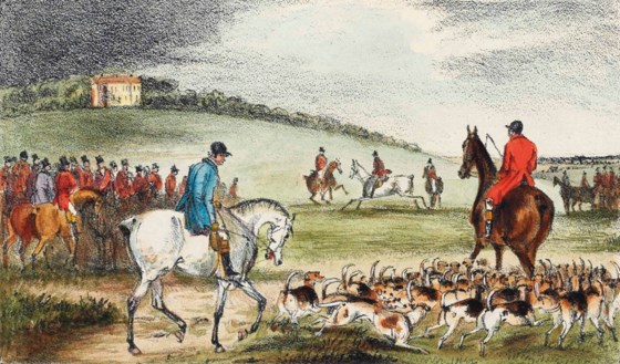 Billesdon Coplow Verses. Manuscript verses describing Mr. Charles ...