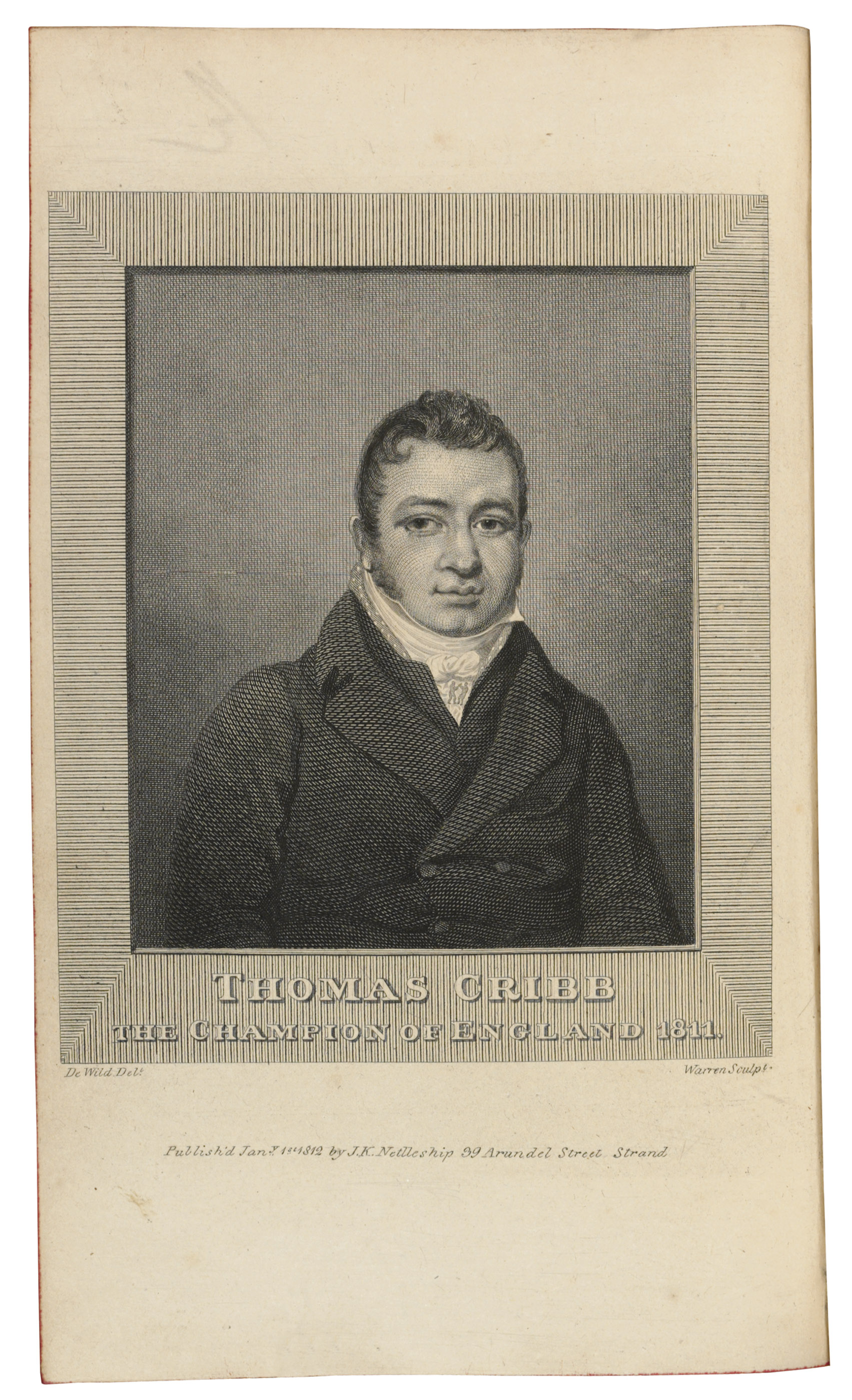 [OXBERRY, William (1784-1824).] Pancratia, or a History of Pugilism ...