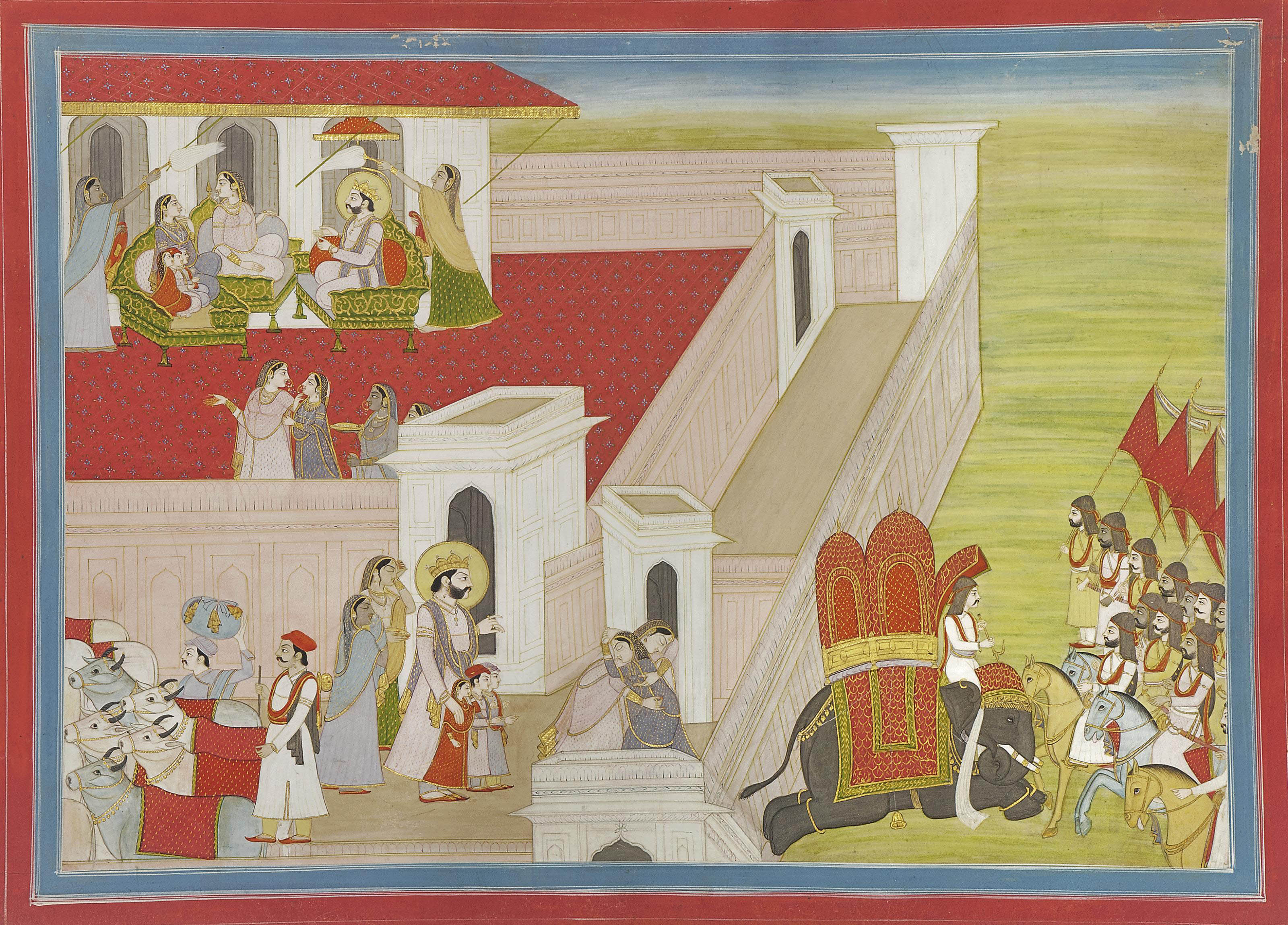 AN ILLUSTRATION TO A NAISHADHA-CARITA OF SHRI HARSHA SERIES: DAMAYANTI ...