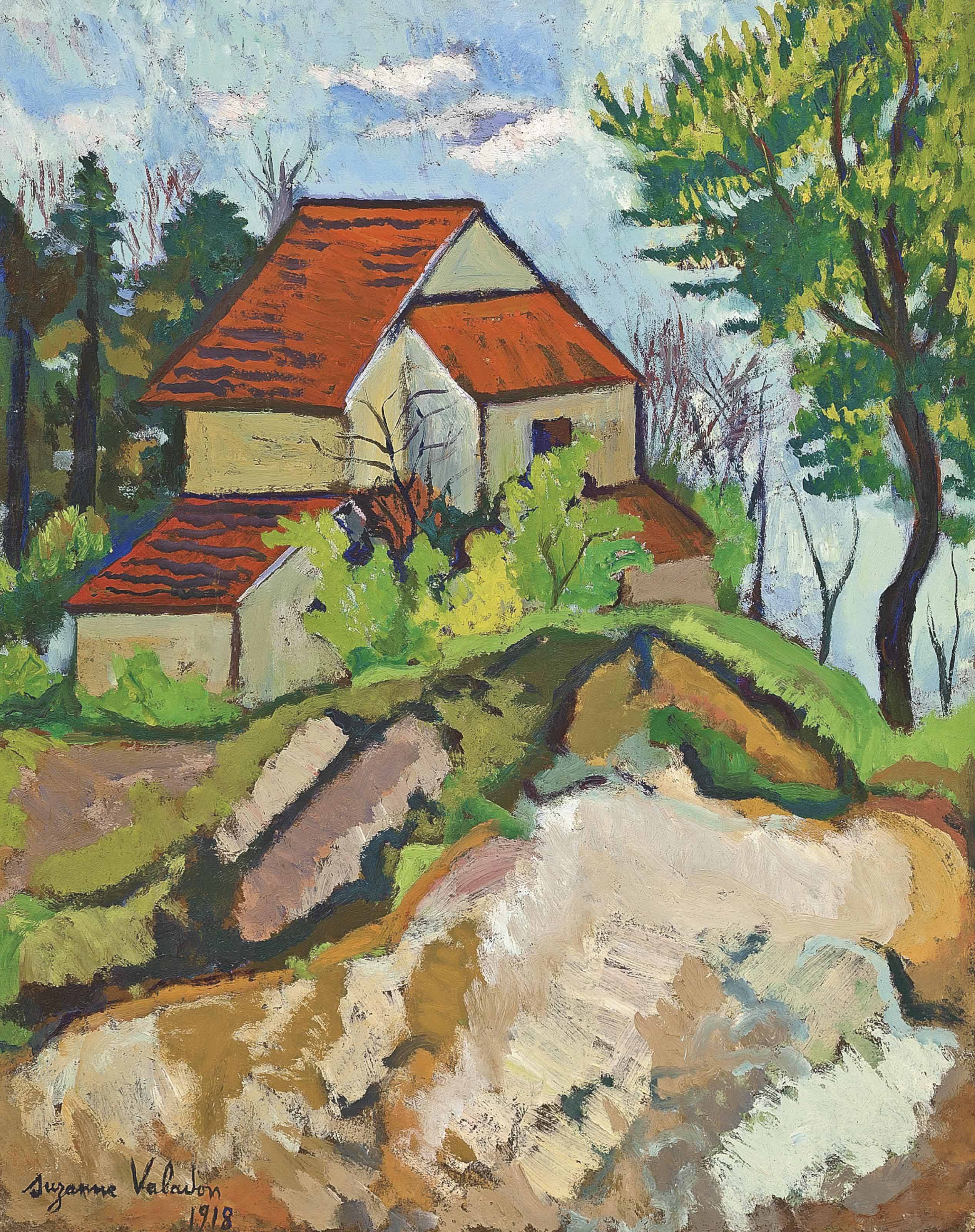 Suzanne Valadon (1865-1938) , Le chemin creux | Christie's