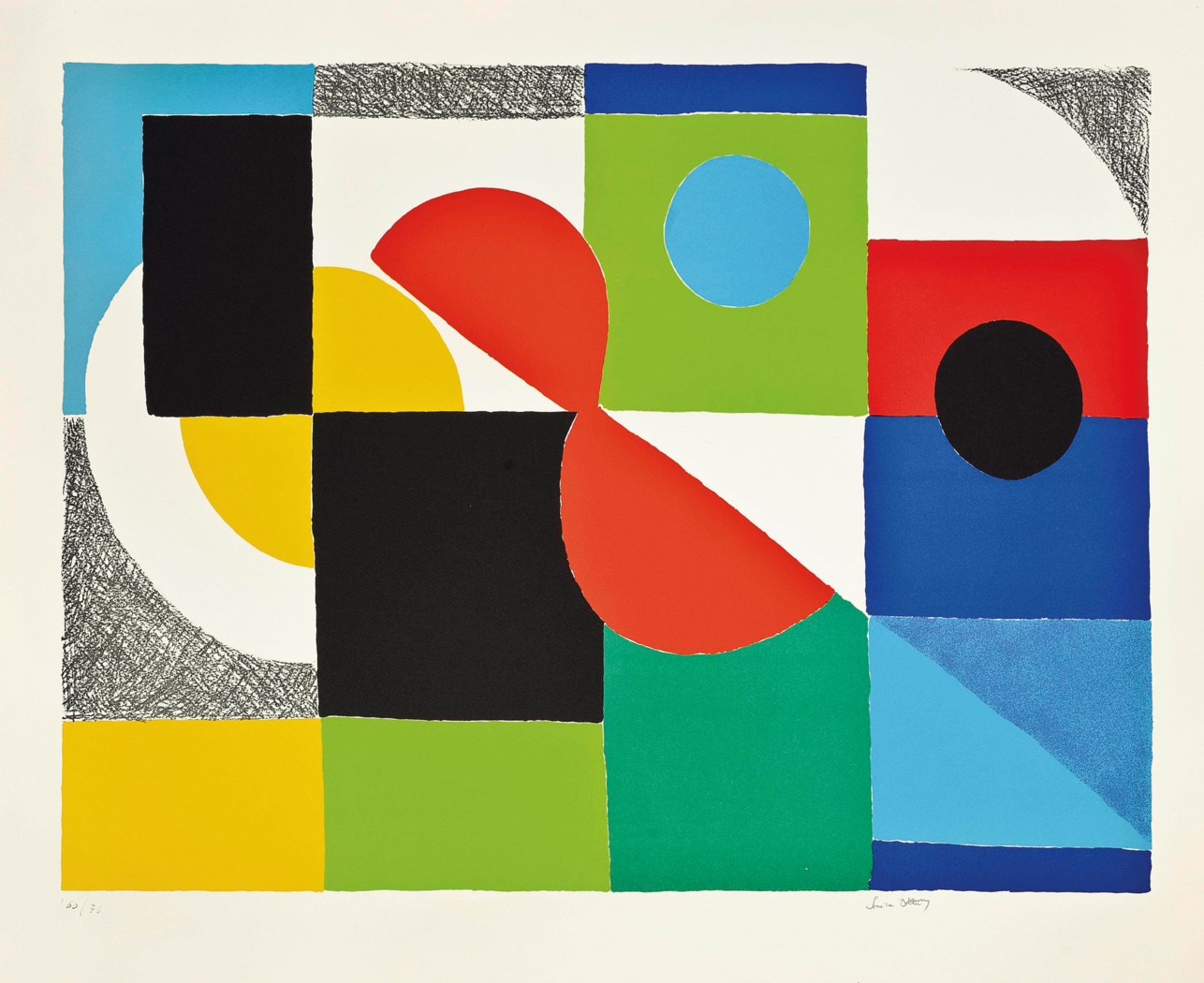 Sonia Delaunay-Terk (French, 1885-1979) , Helice Rouge | Christie's
