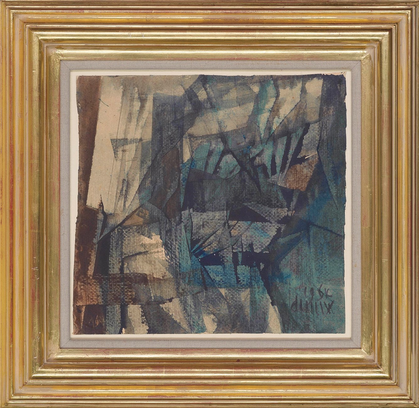 Roy Turner Durrant (1925-1998) , Composition in blue | Christie's