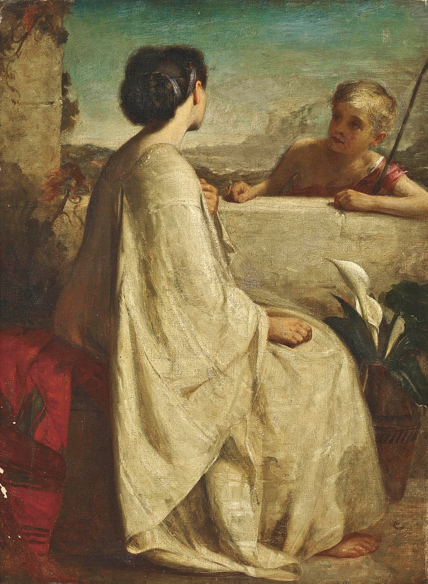 Philip Hermogenes Calderon, R.A. (1833-1898) , Mariana | Christie's