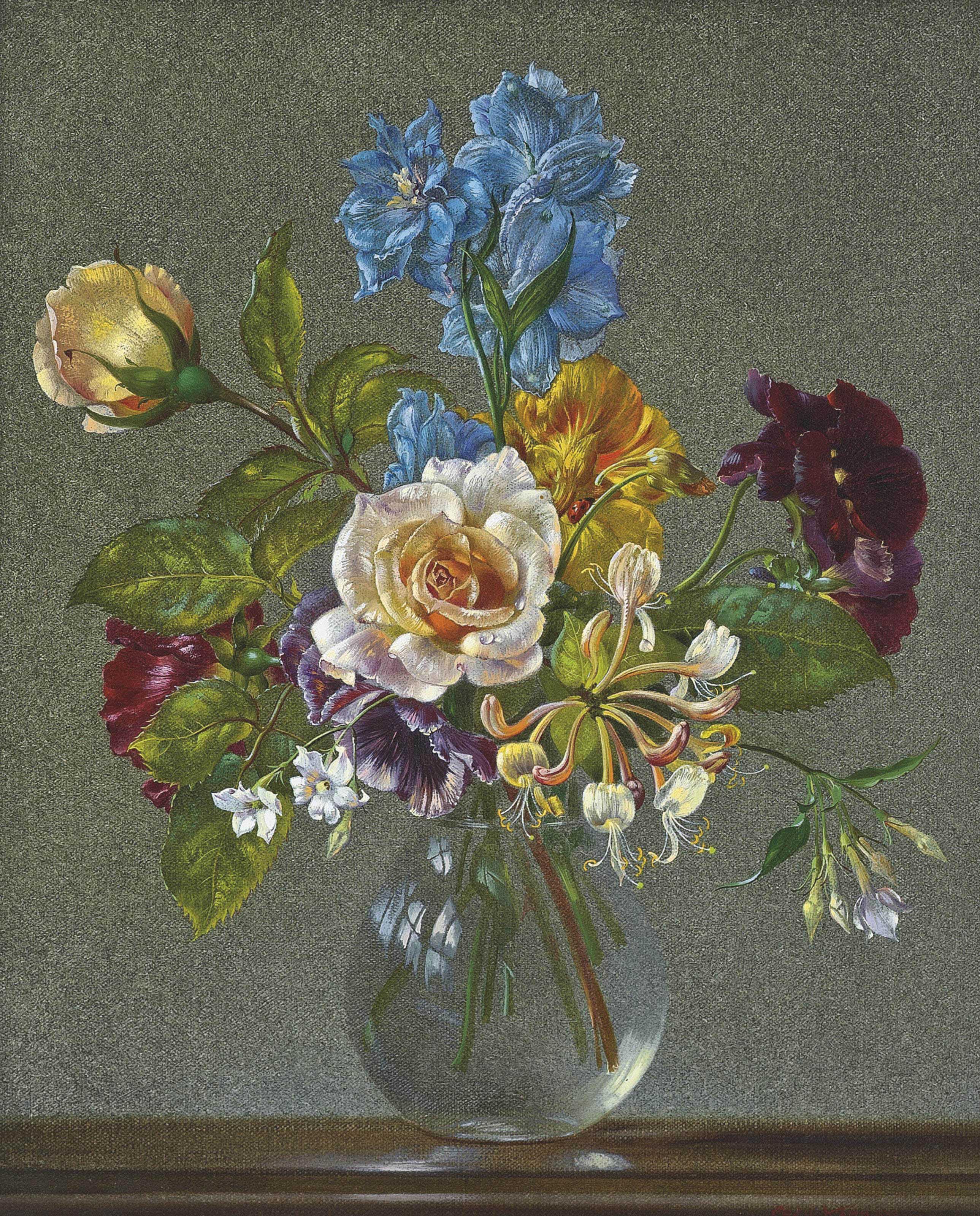 Gerald A. Cooper (1898-1975) , Geraniums | Christie's