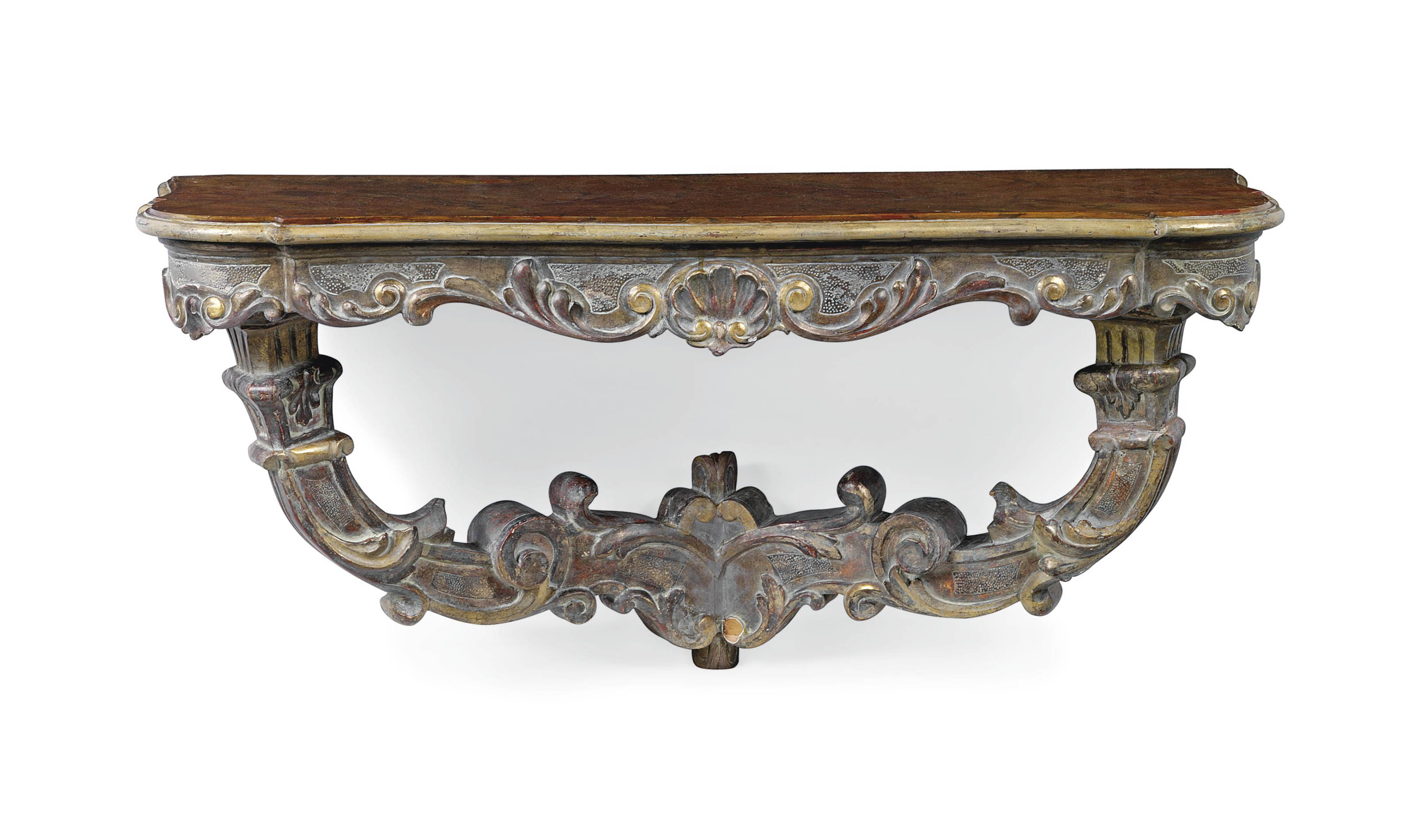 Cream console tables - sayimages