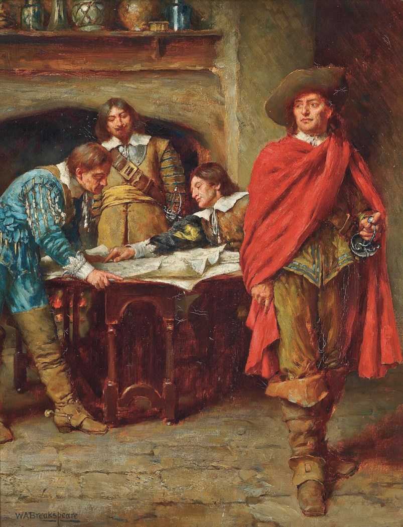 William A. Breakspeare (1855-1914) , The eve of the battle | Christie's