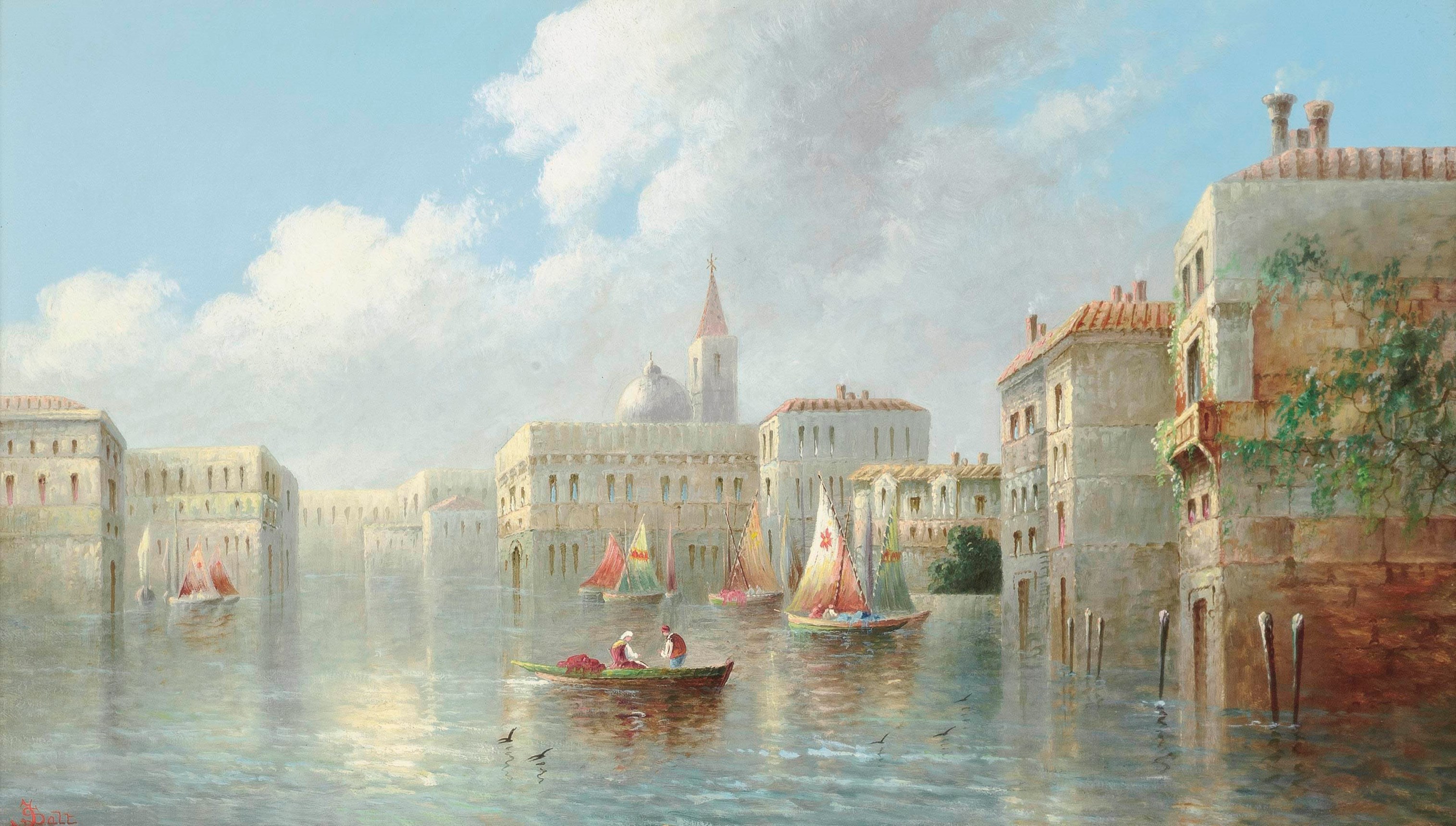 James Salt, 19th Century , Venetian capriccios | Christie's