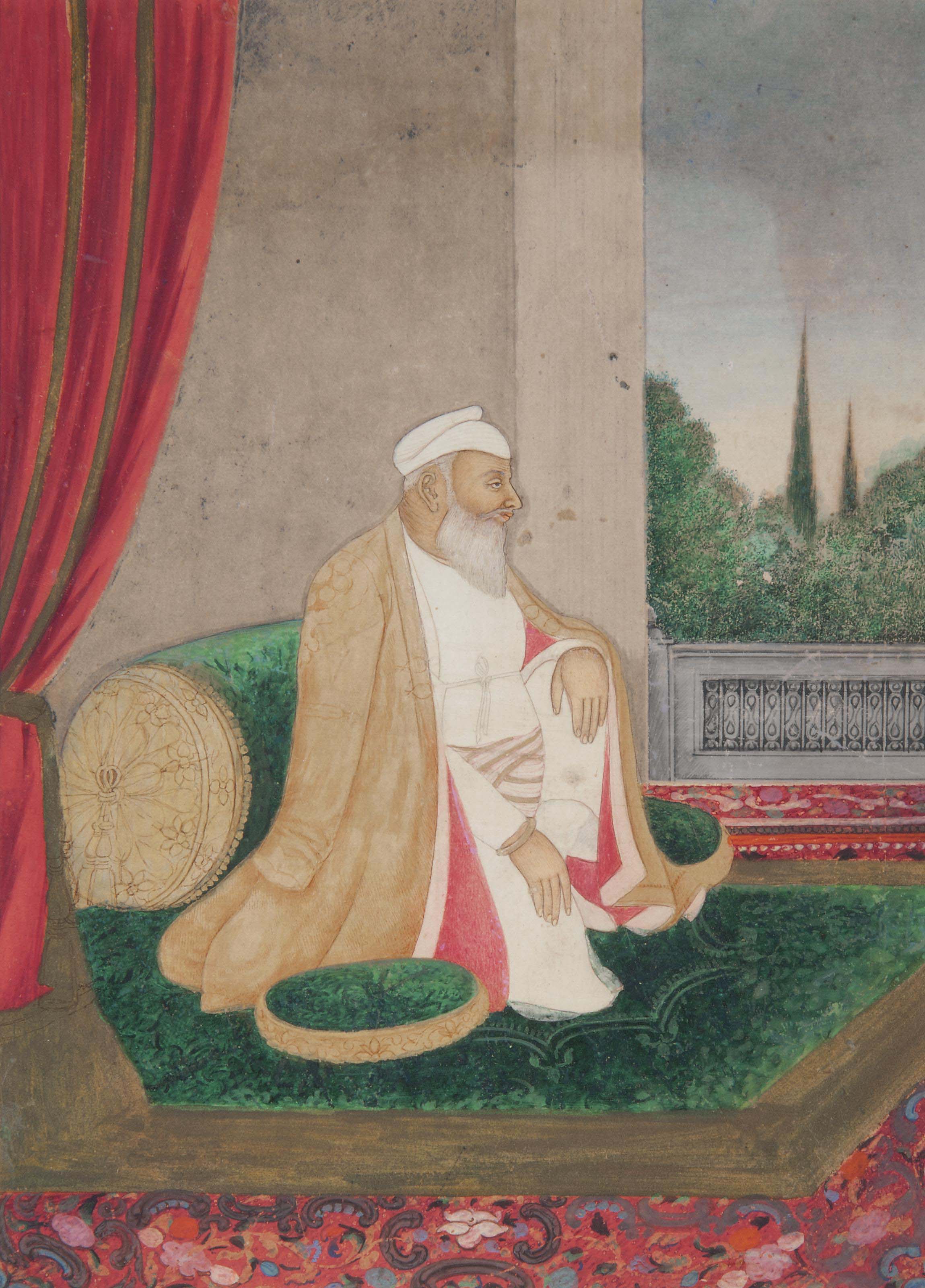 PORTRAIT OF A SIKH NOBLE