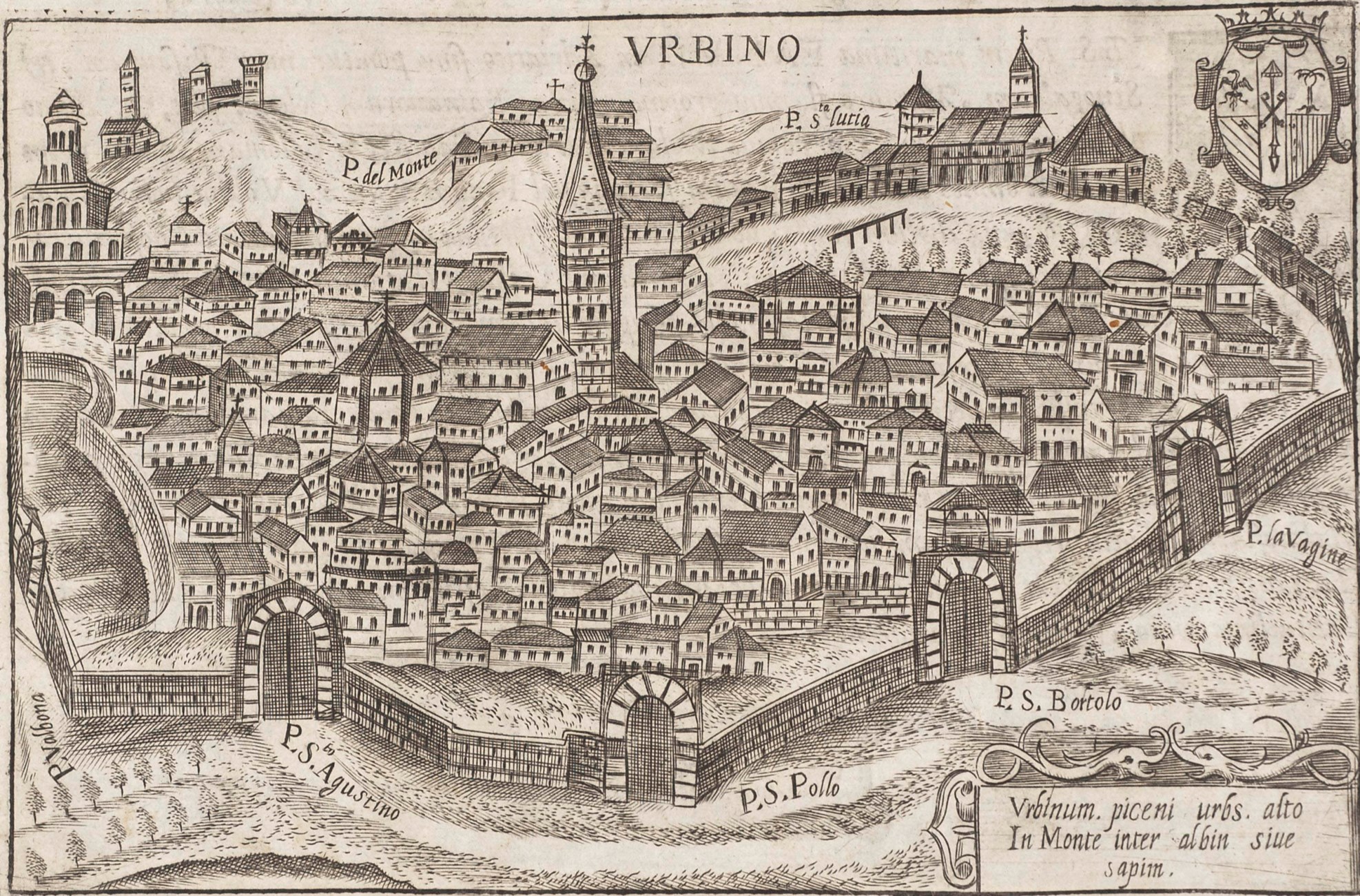 BERTELLI, Pietro (1571?-1621). Theatrum urbium italicarum. Venice ...