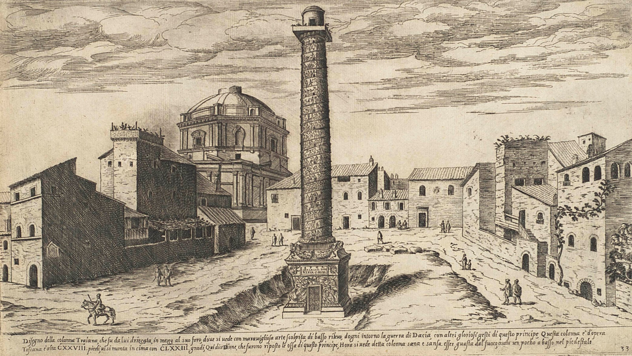 DU PERAC, Etienne (ca. 1525-1604). I vestigi dell'antichita di Roma ...