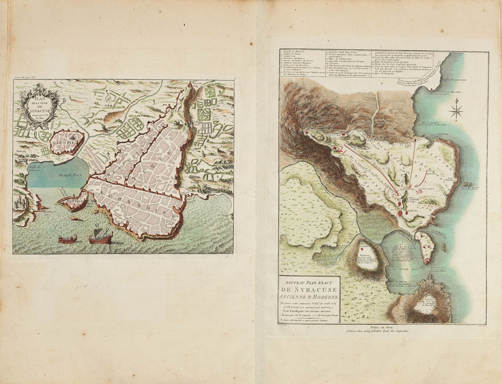 BARENTIN DE MONTCHAL, A. Louis de. Atlas de la géographie ancienne et ...