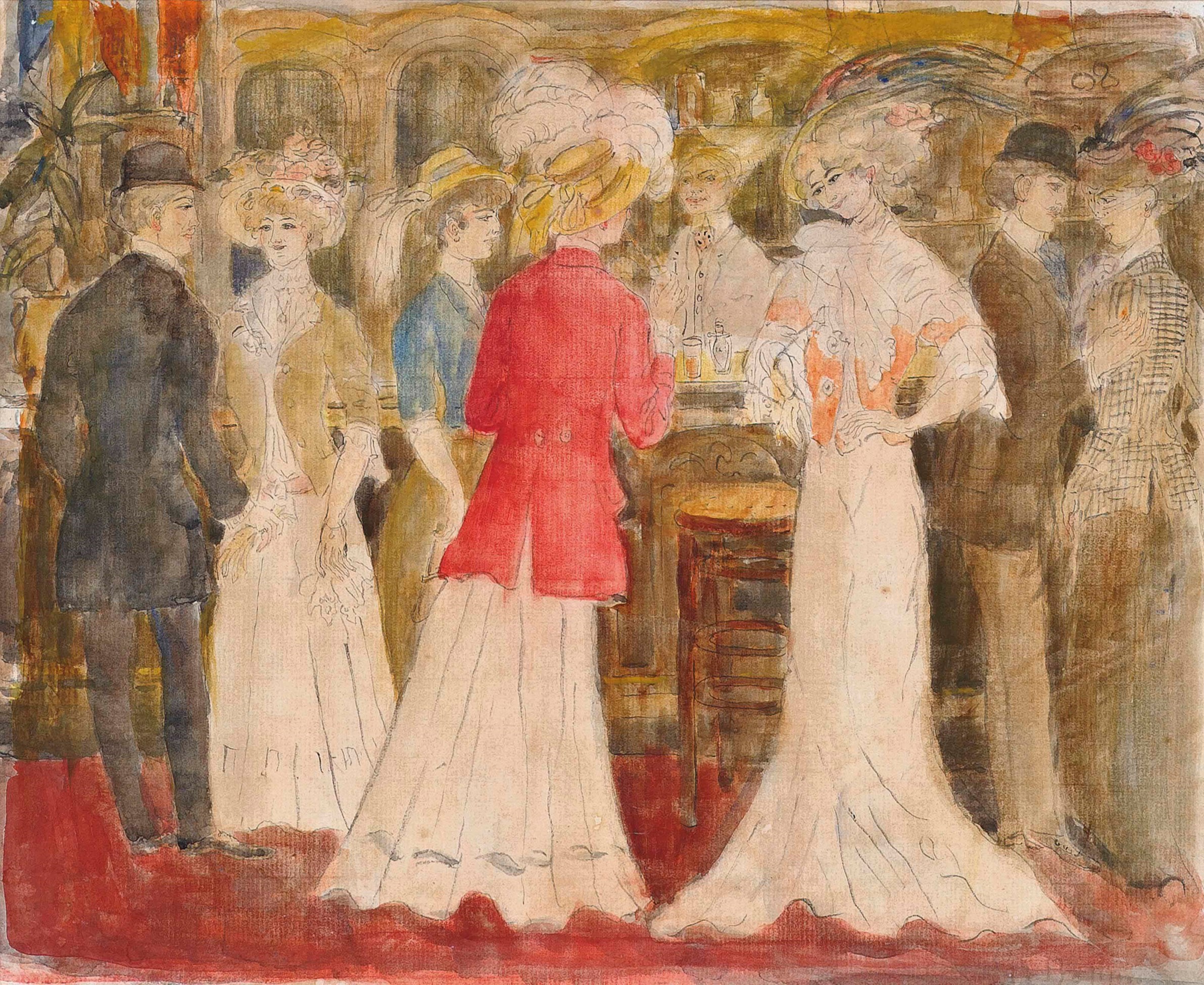 Georges Alfred Bottini (1874-1907) , Le bar | Christie's