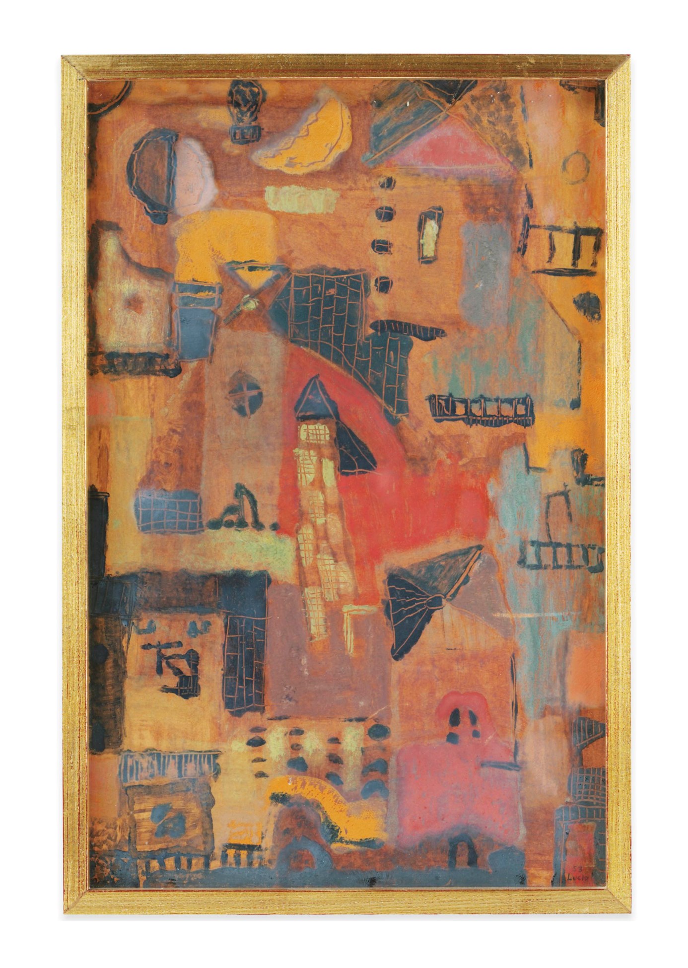 LUCIO MUñOZ (SPANISH, 1929-1998) , POR ENCIMA DE LOS TEJADOS | Christie's