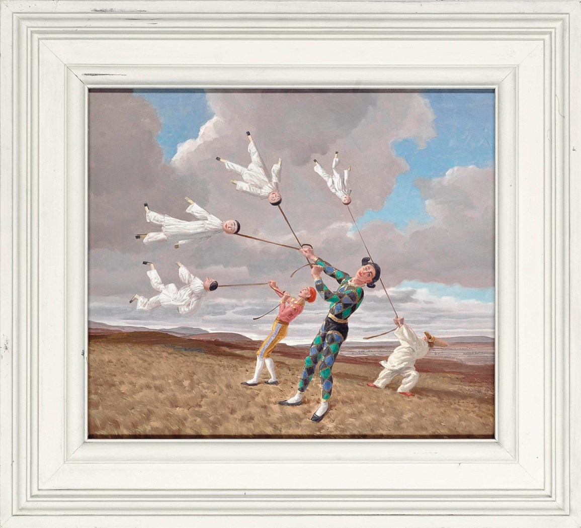 Claude Harrison (1922-2009) , Flying Pierrots | Christie's