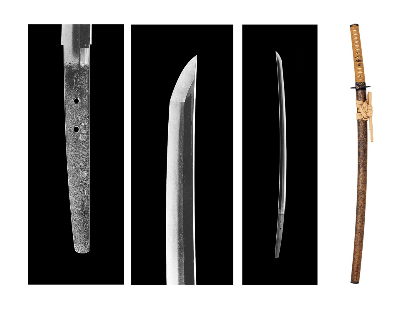 A BIZEN KATANA , SIGNED BIZEN KUNI JU OSAFUNE KIYOMITSU SAKU, MUROMACHI ...