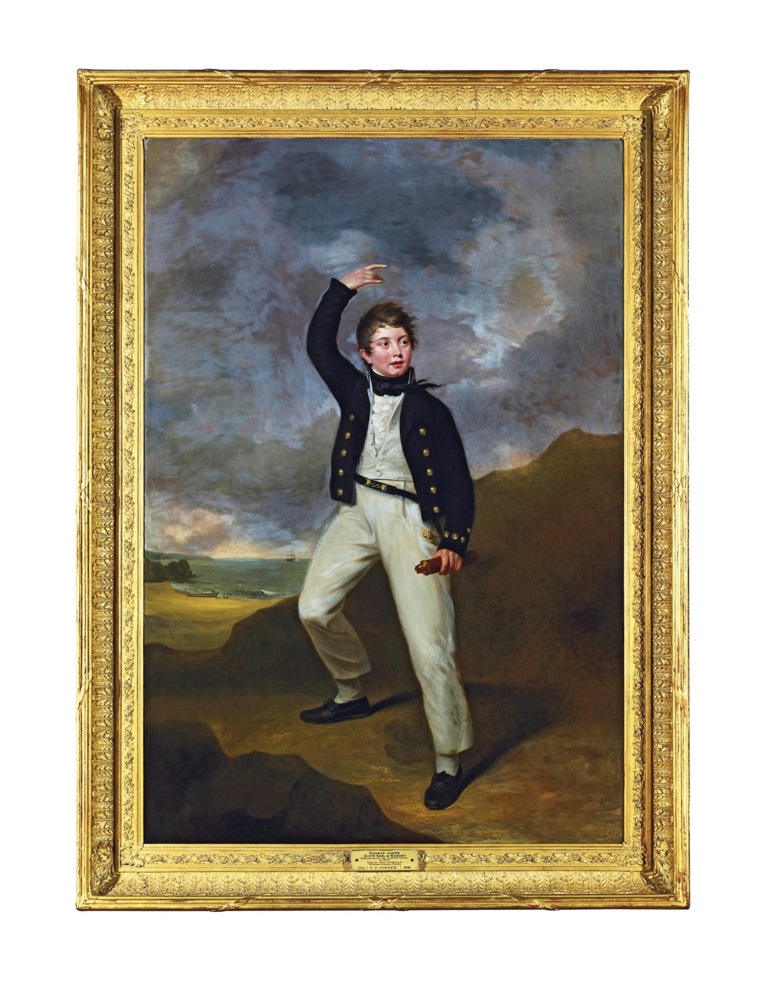 George Francis Joseph, A.R.A. (Dublin 1764-1846 Cambridge) , Portrait ...