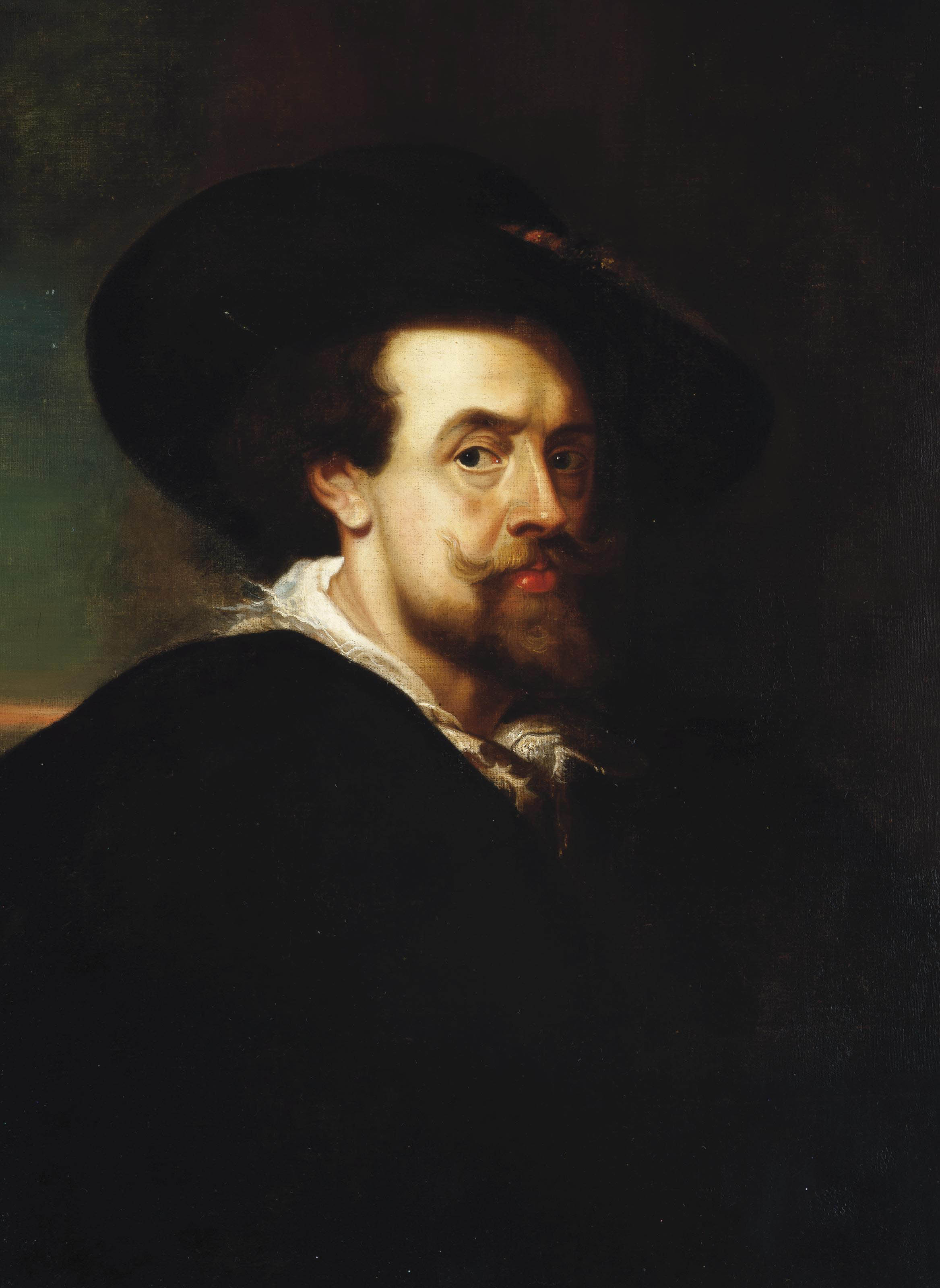 After Sir Peter Paul Rubens , Self-portrait of the artist | Christie's