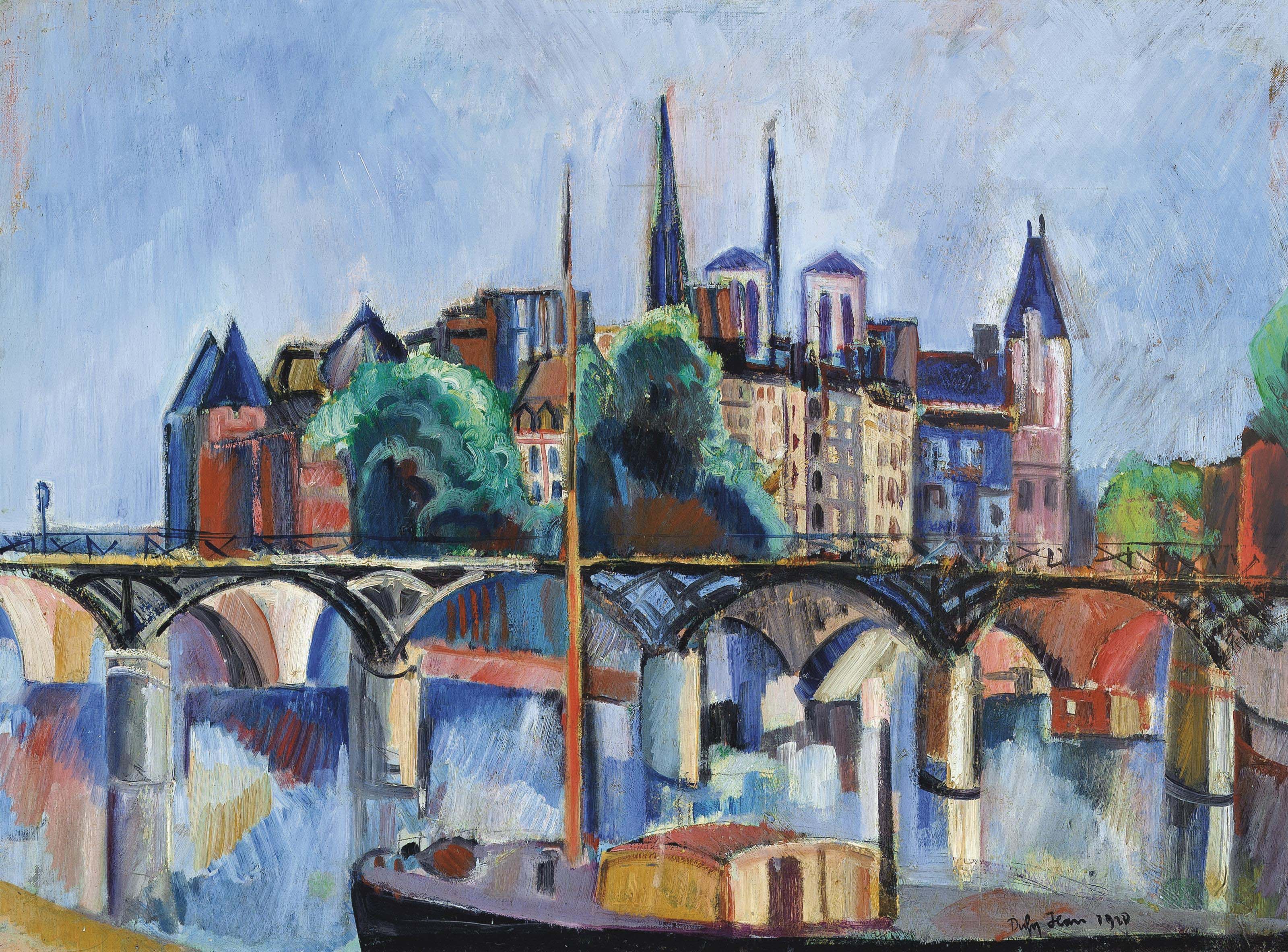 Jean Dufy (1888-1964) , Paris, le Pont Neuf | Christie's