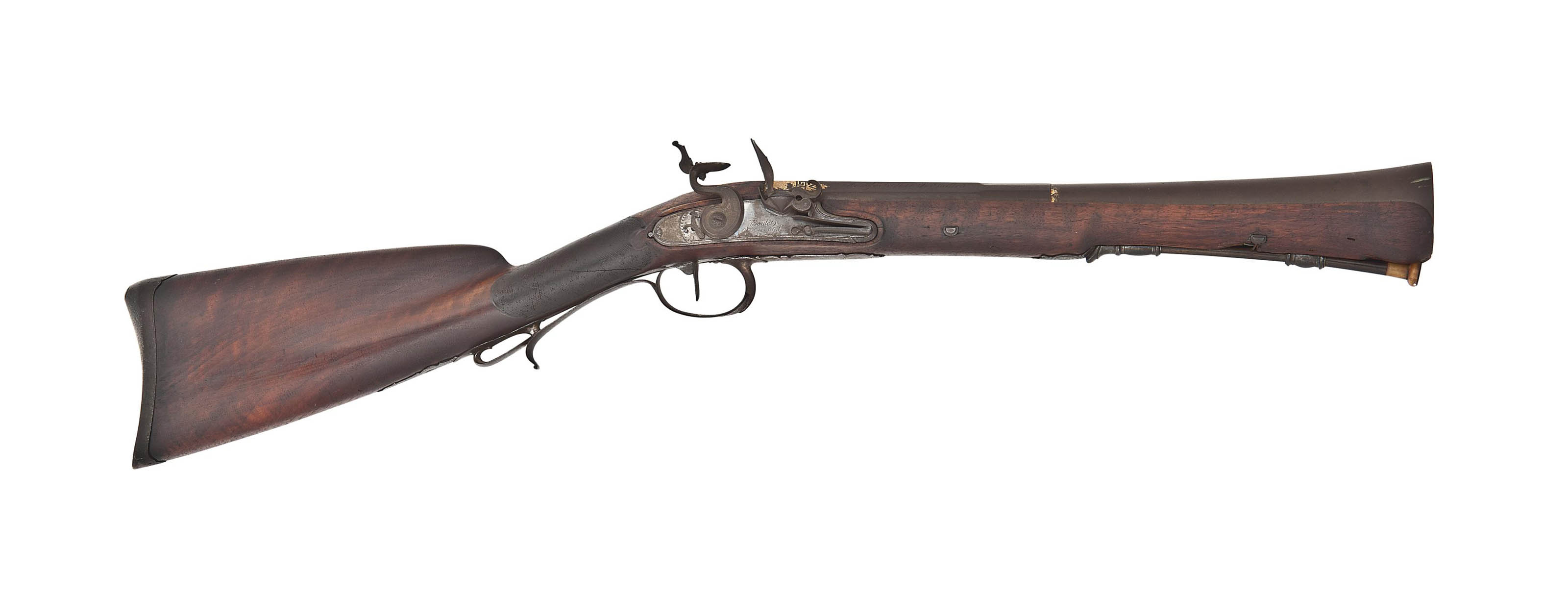 A VERY RARE FRENCH FLINTLOCK BLUNDERBUSS , BY BOUTET, DIRECTEUR ARTISTE ...