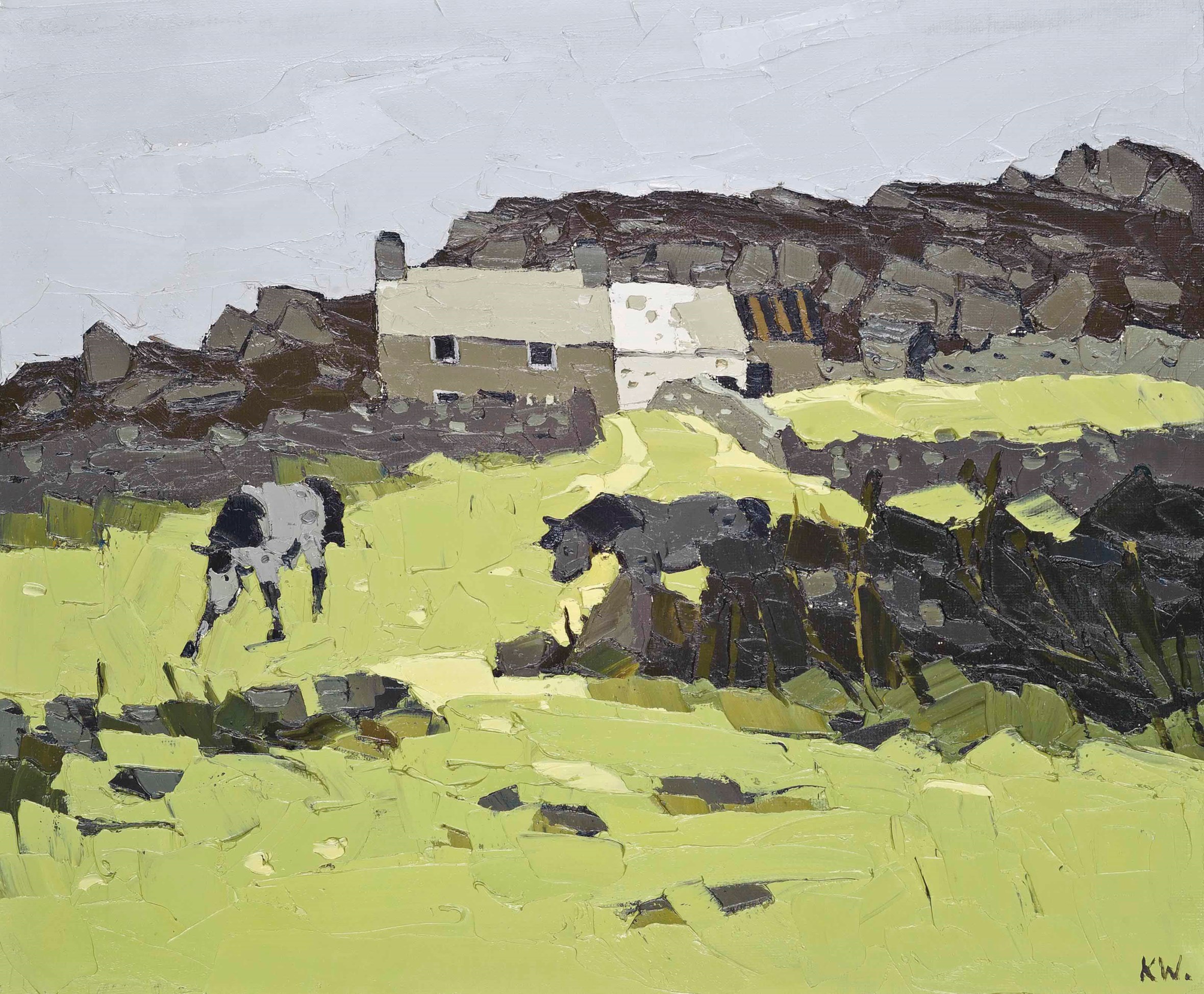 Sir Kyffin Williams, R.A. (1918-2006) , Gorferydd | Christie's