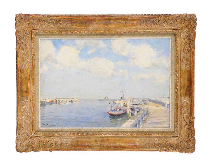 Paul Mathieu (Belgian, 1872-1932) , Ostende: l'estacade | Christie's