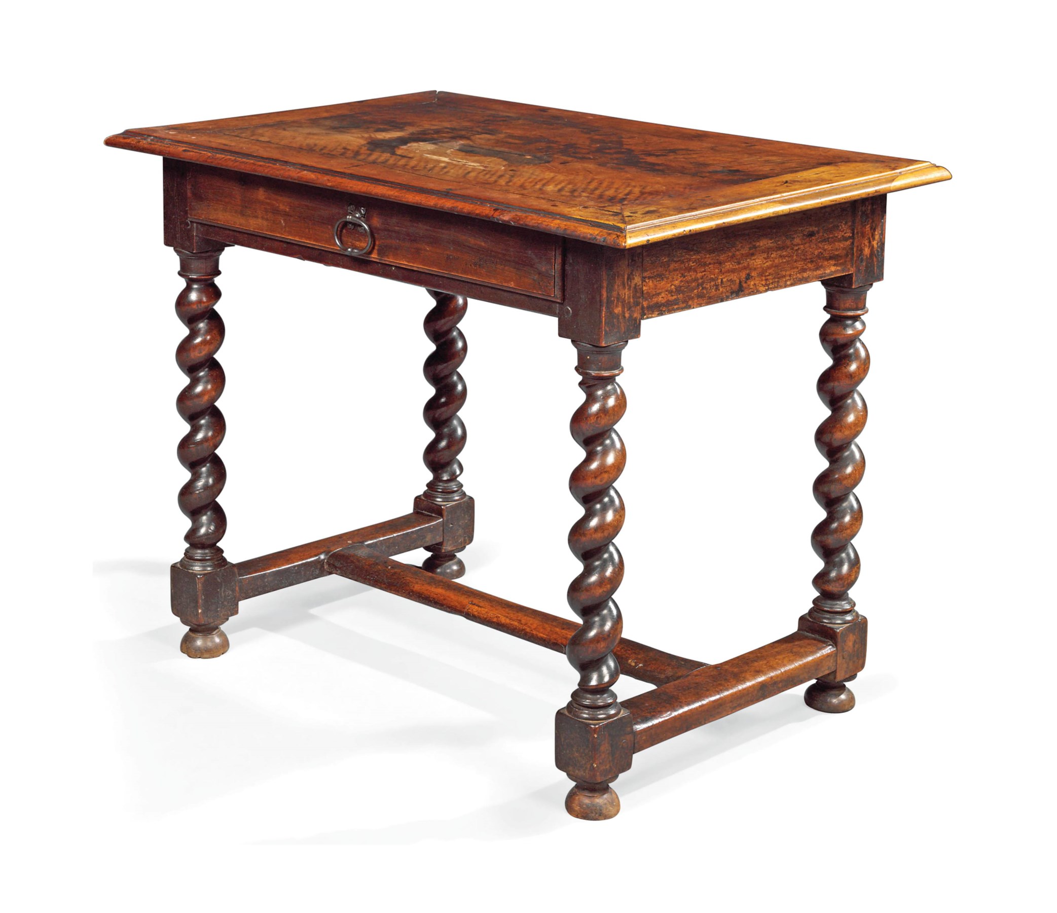 A SWISS WALNUT SIDE TABLE , FIRST HALF 18TH CENTURY | Christie's