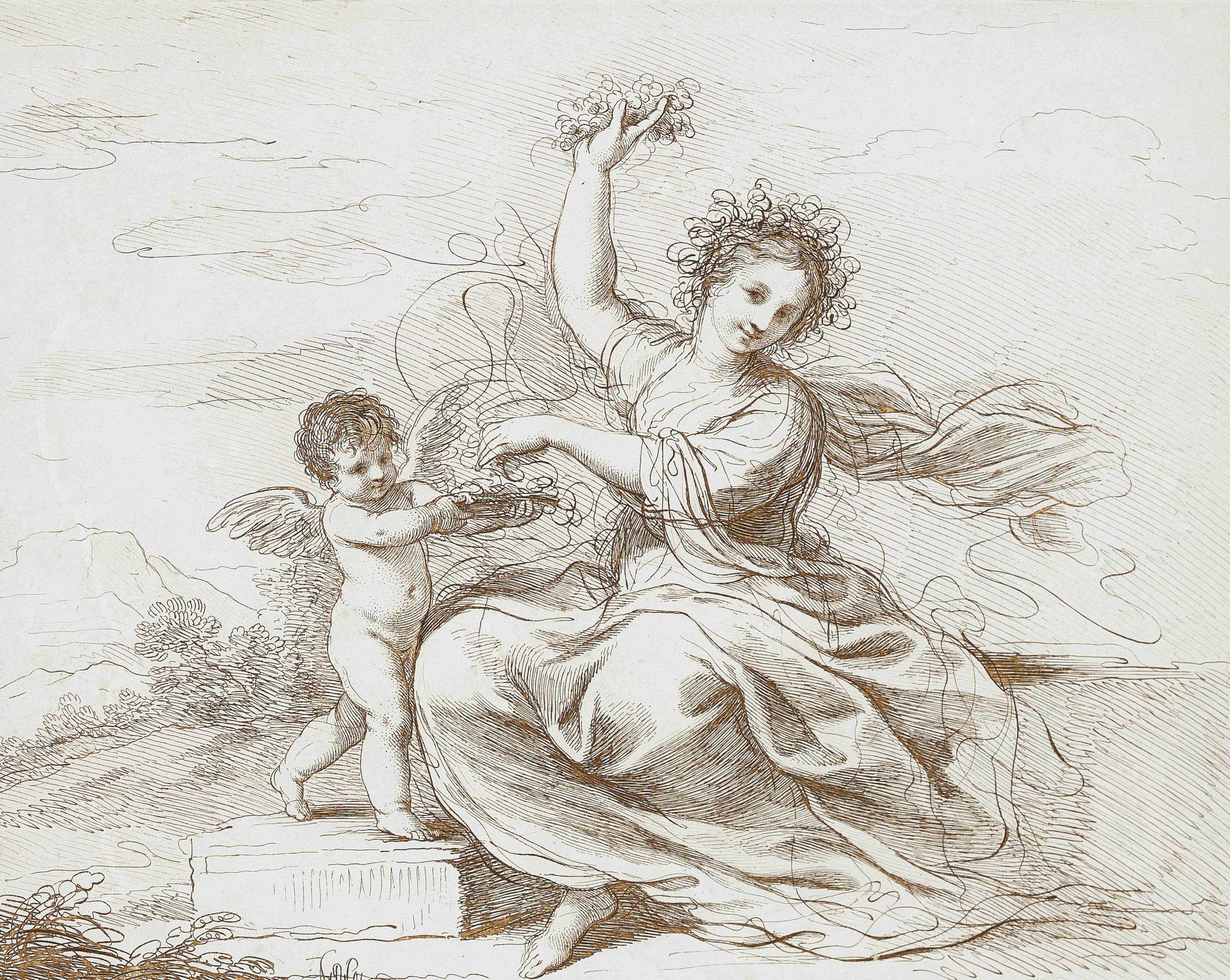 Attributed to Francesco Bartolozzi (1725-1815)