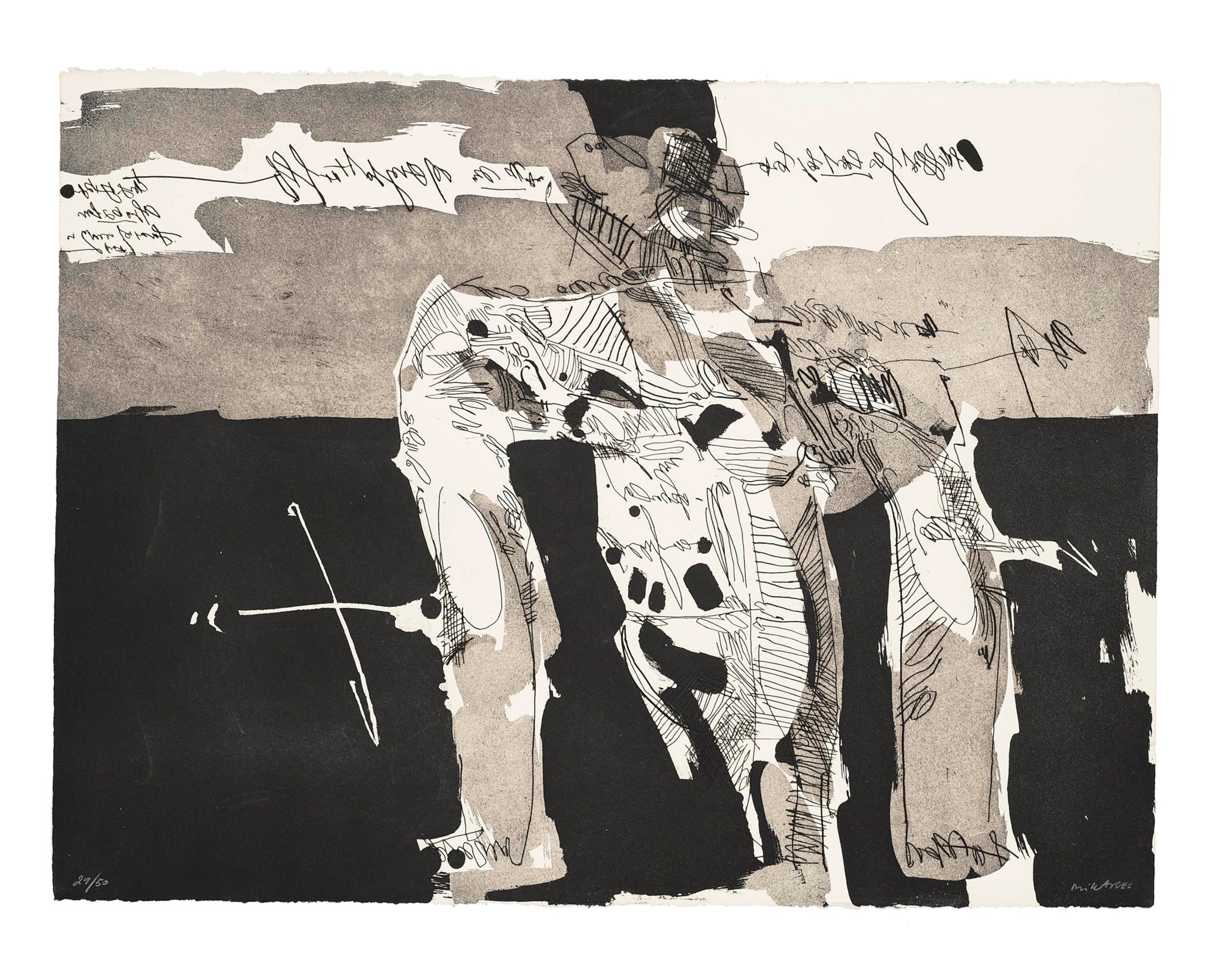 Manolo Millares (1926-1972) , Antropofauna | Christie's