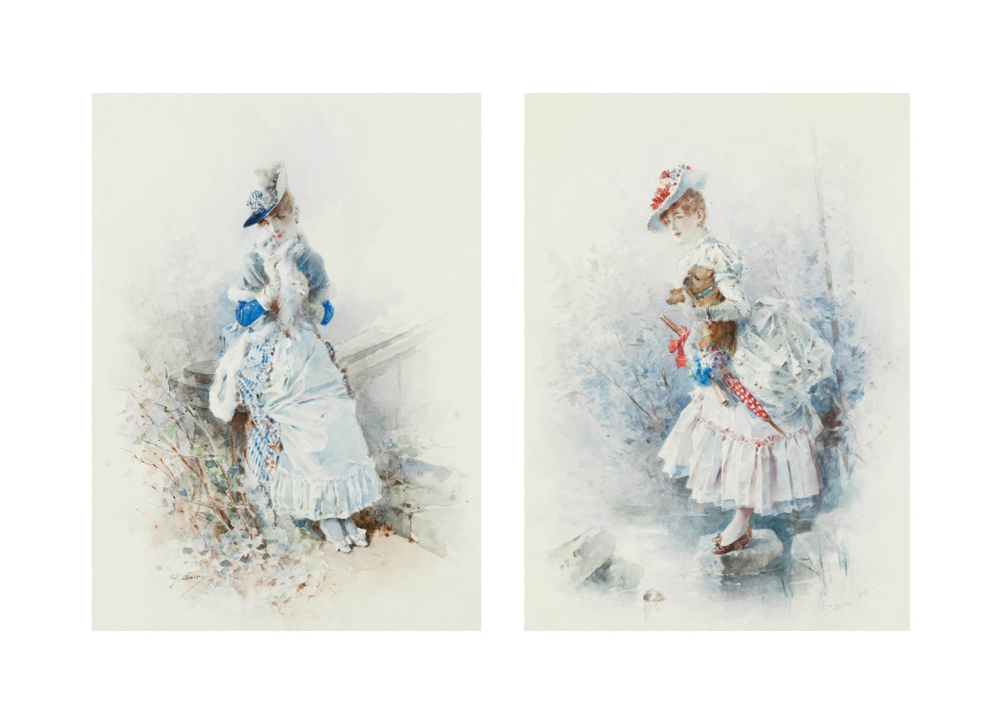 Philippe Jacques Linder (FRENCH, 1835-1914) , The favourites | Christie's