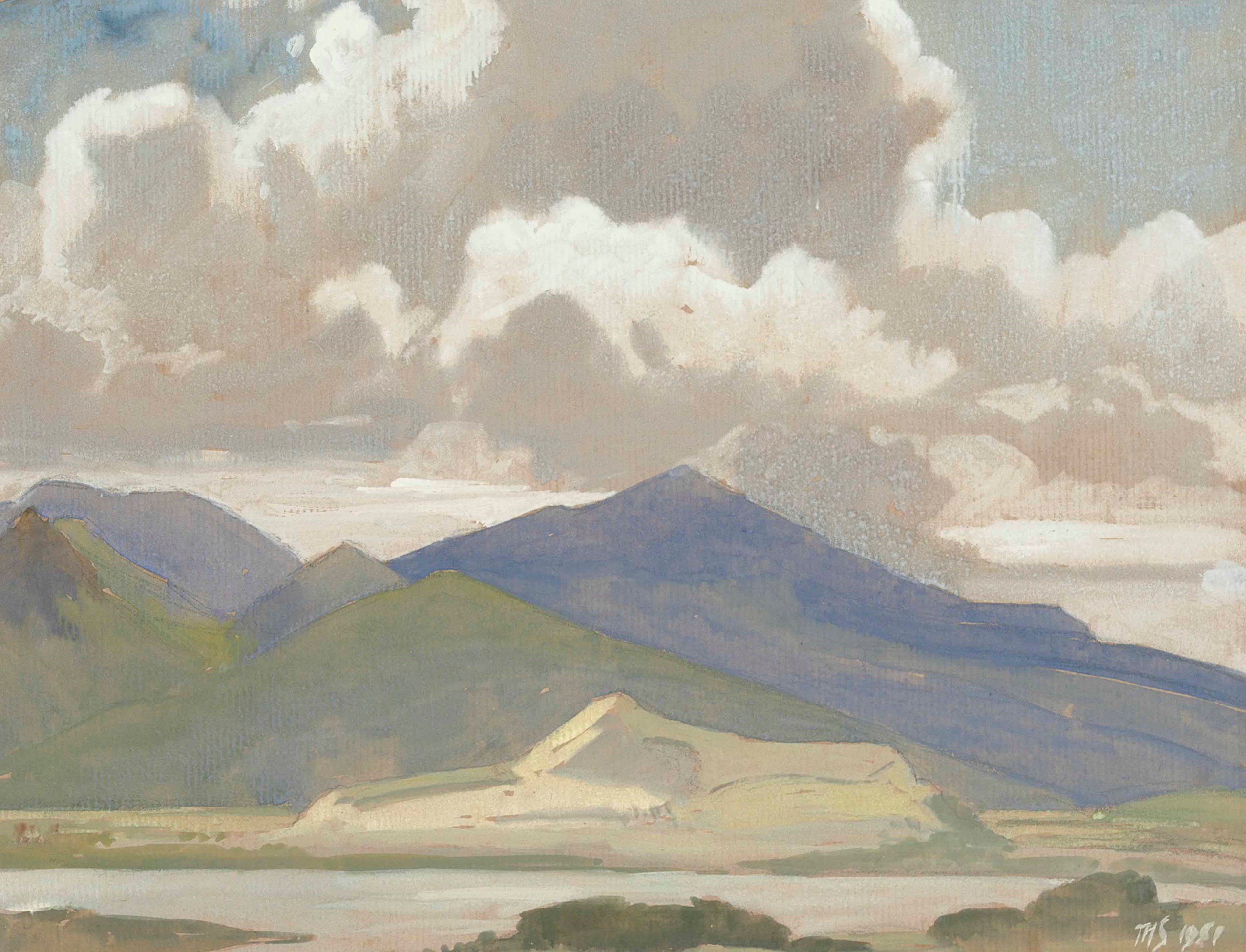 Theodore Howard Somervell (1890-1975) , Snowdon from the east | Christie's