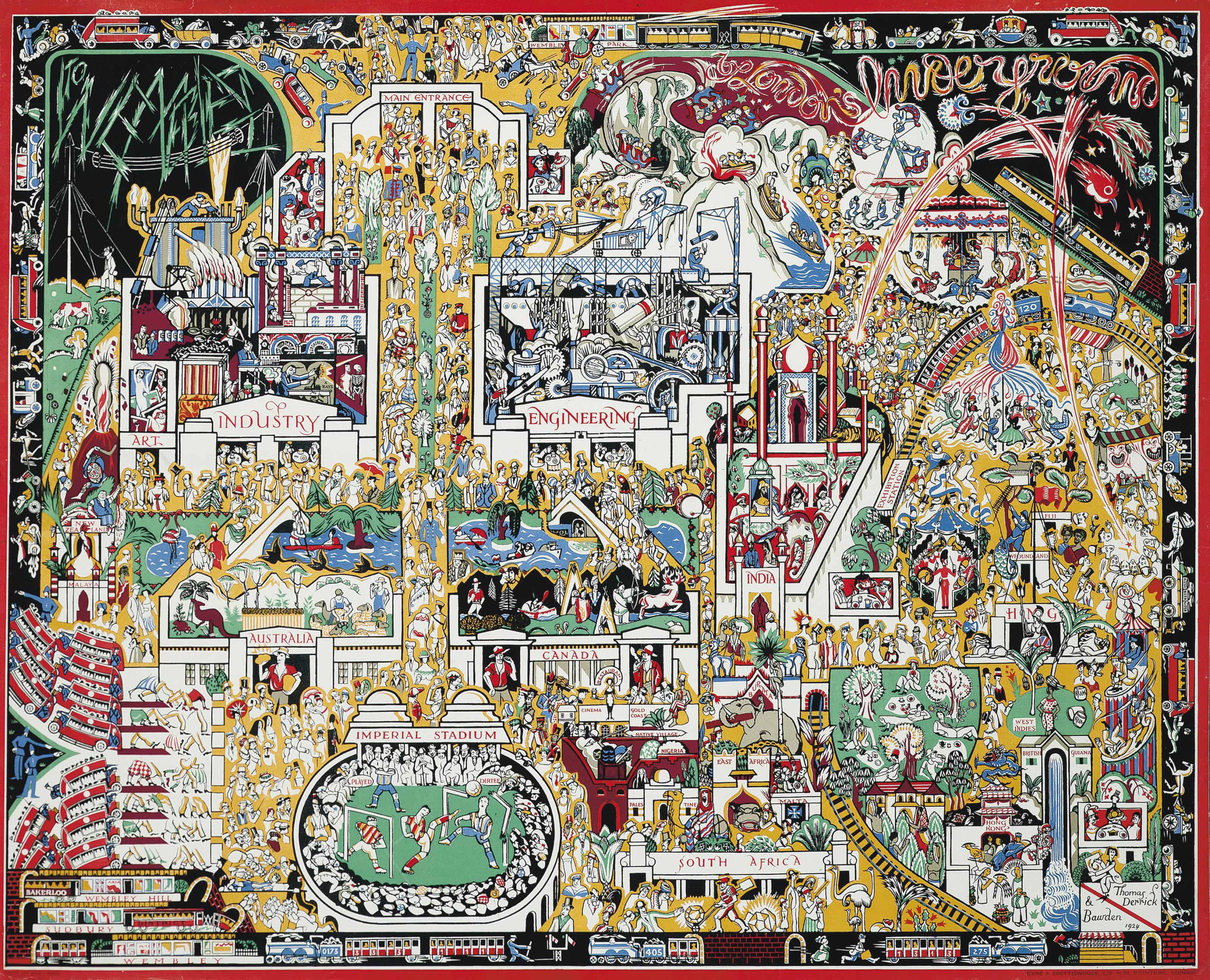 Edward Bawden (1903-1989) , BRITISH EMPIRE EXHIBITION | Christie's