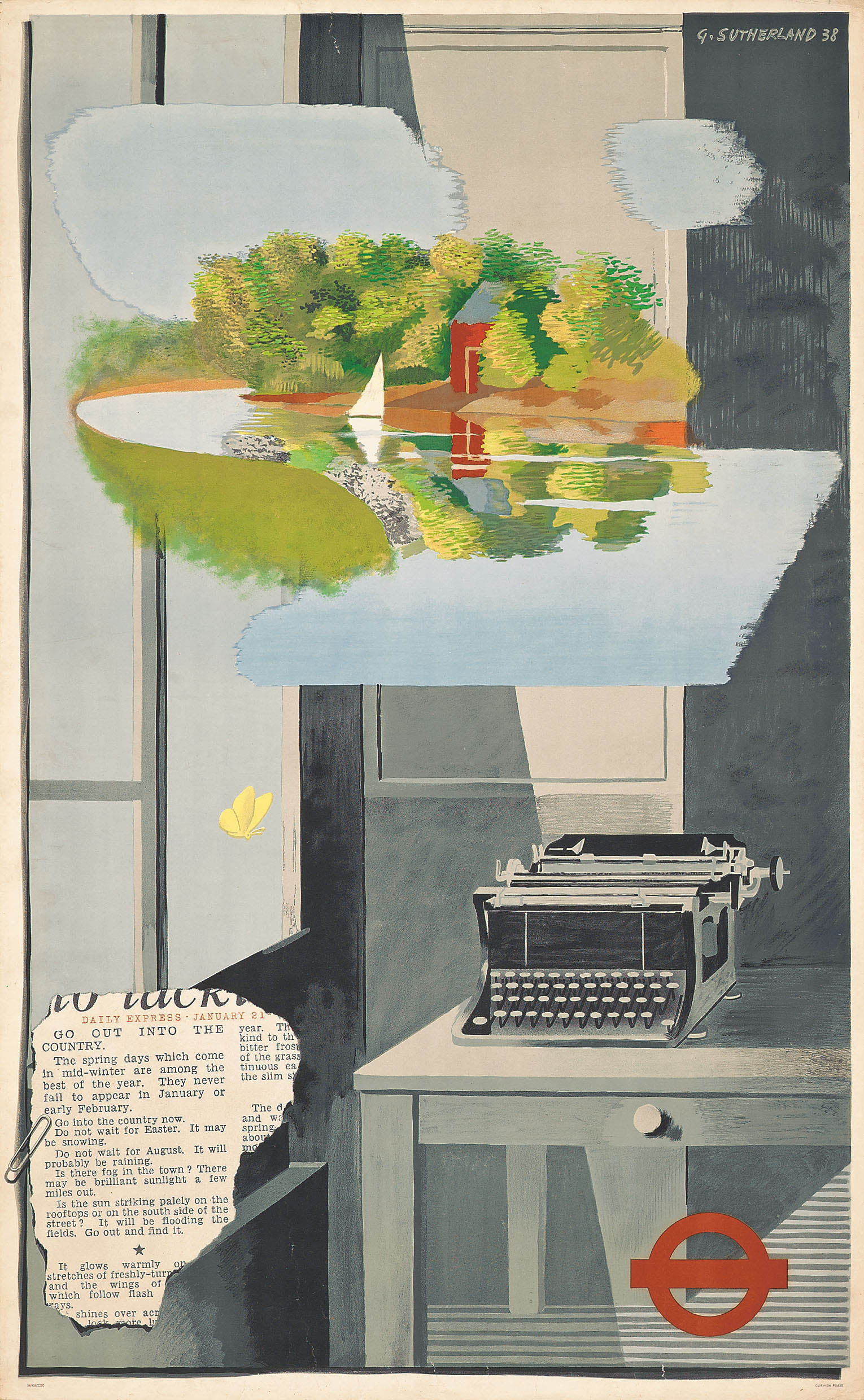 Harry Beck (Henry Charles Beck, 1902-1974) , THE CHESS VALLEY | Christie's