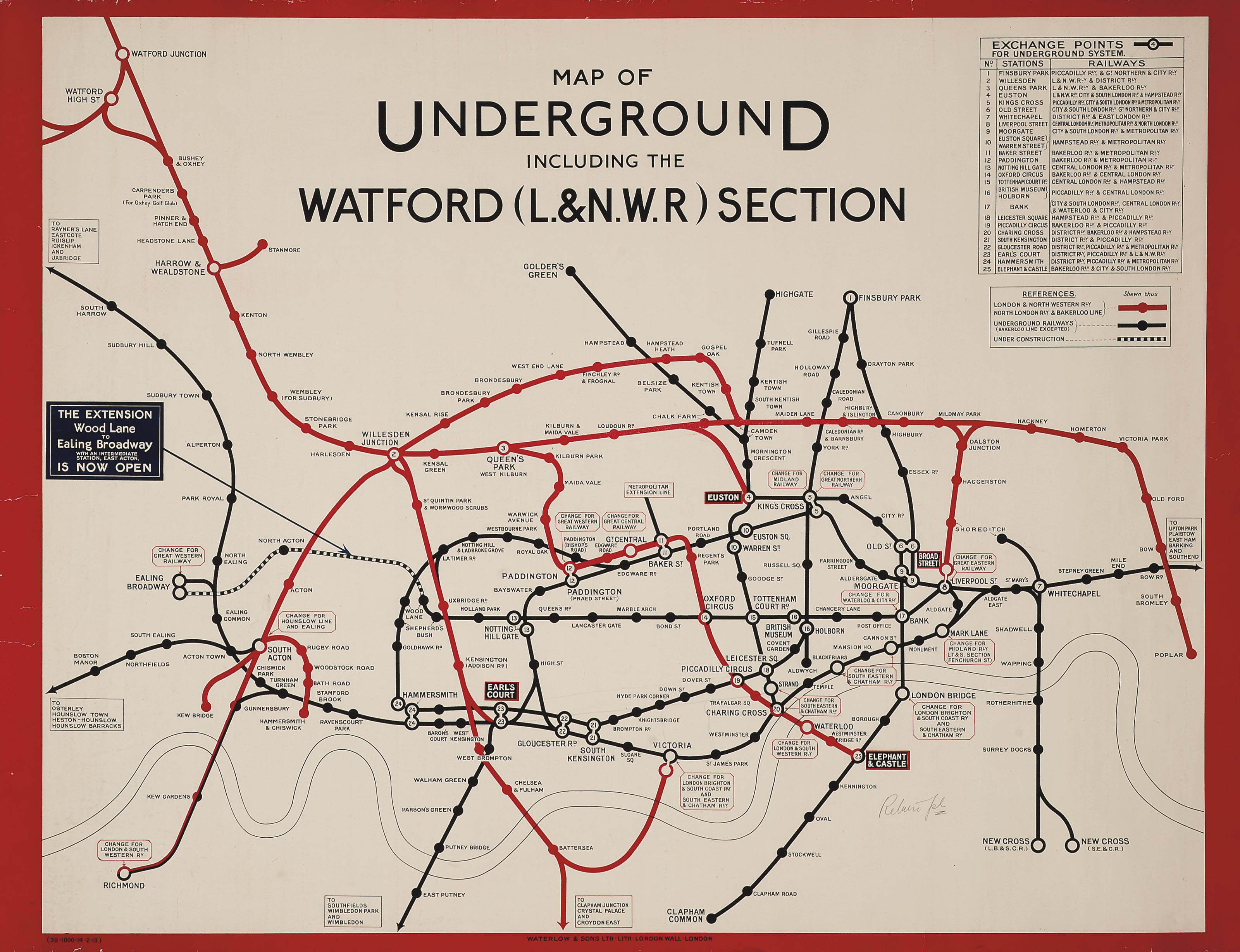 Anonymous , MAP OF UNDERGROUND | Christie's