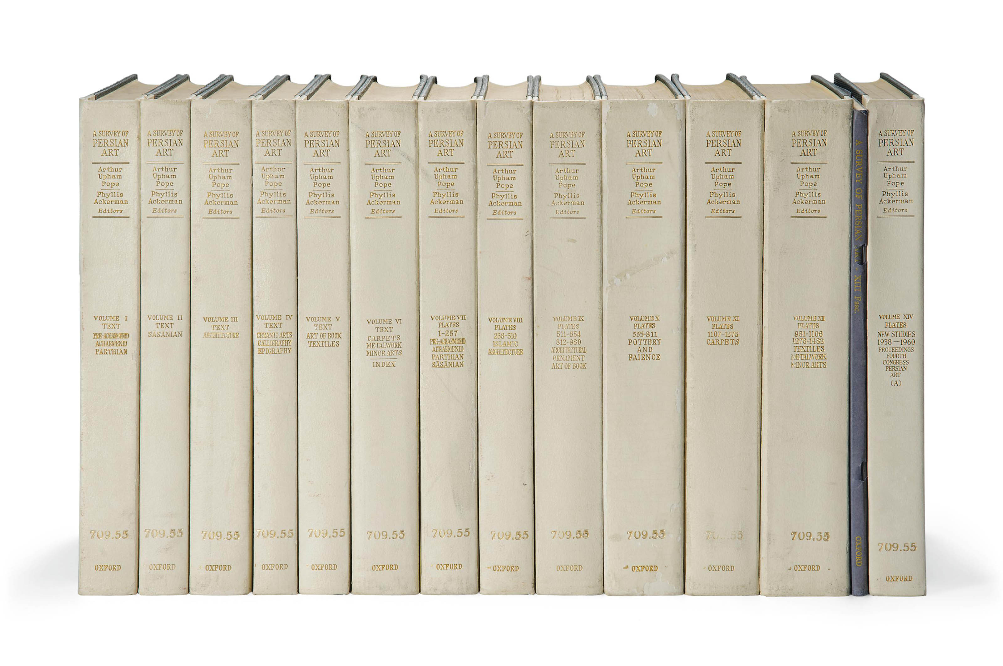 A COMPLETE EDITION OF ARTHUR UPHAM POPE AND PHYLLIS ACKERMAN'S A SURVEY ...