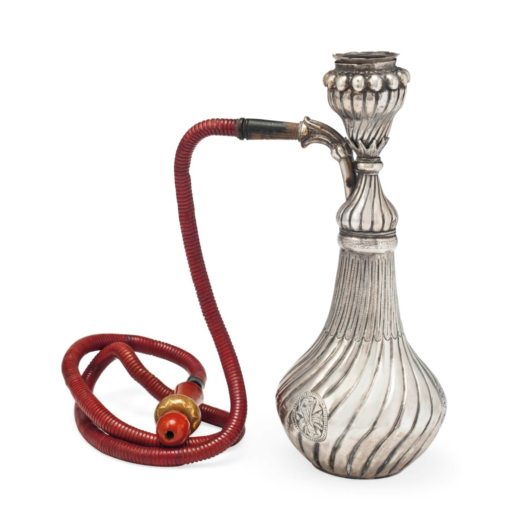 A SILVER HUQQA , OTTOMAN TURKEY, MID-19TH CENTURY | Christie's