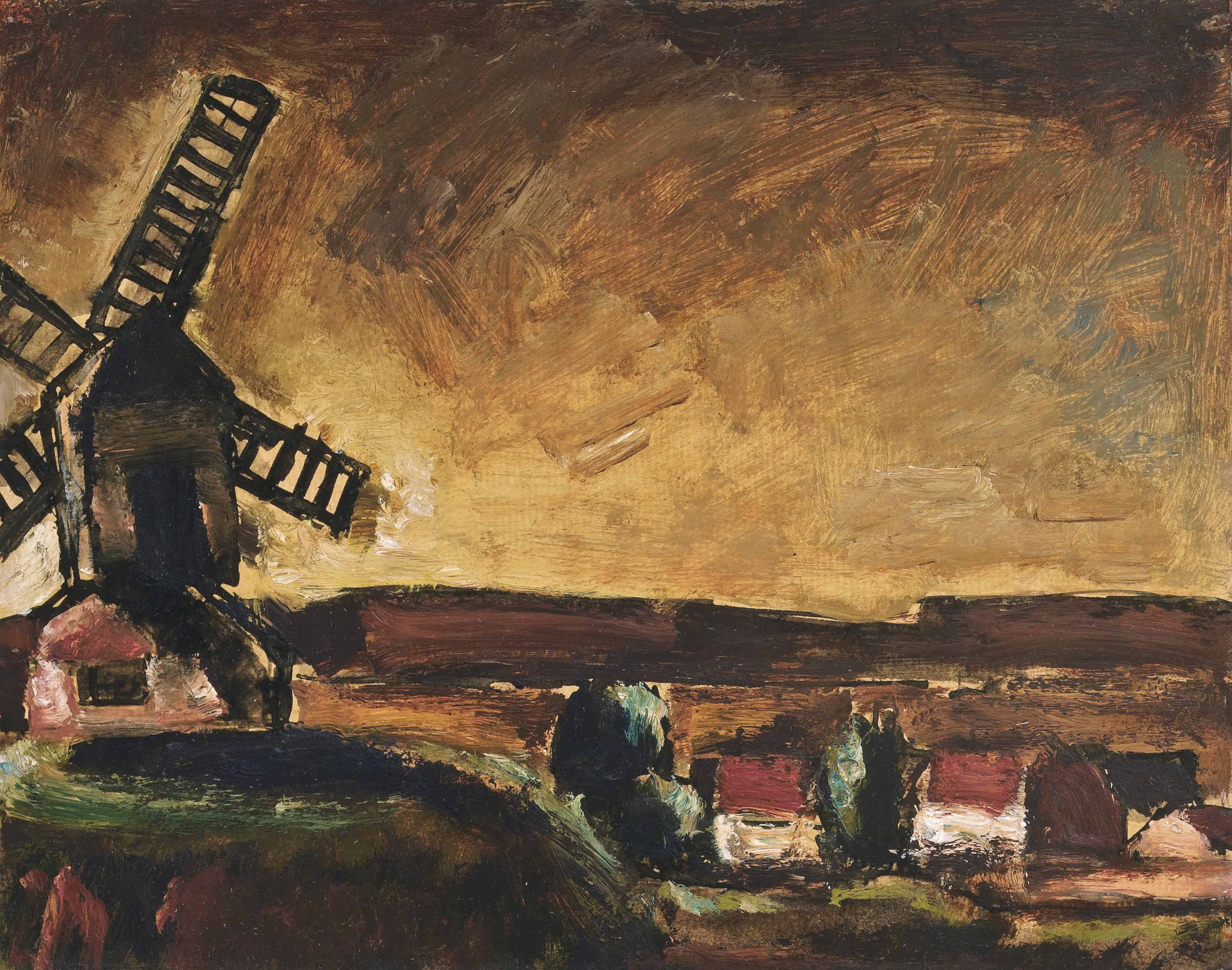 Josef Herman, R.A. (1911-2000) , The Mill | Christie's