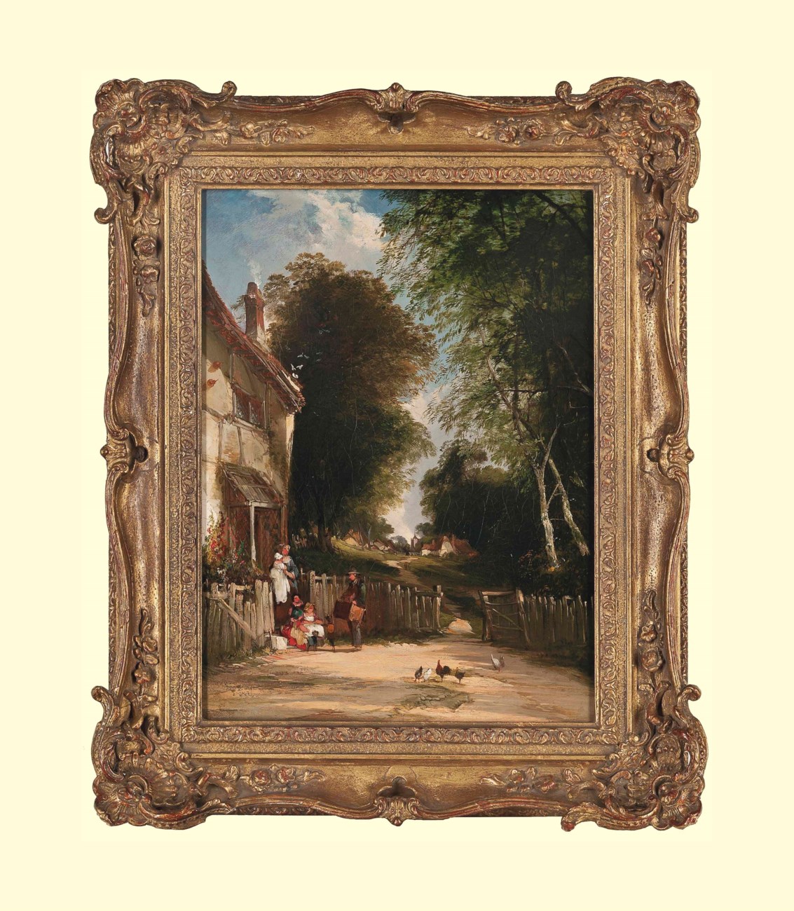 Edward Charles Williams (1807-1881) , The Organ Grinder | Christie's